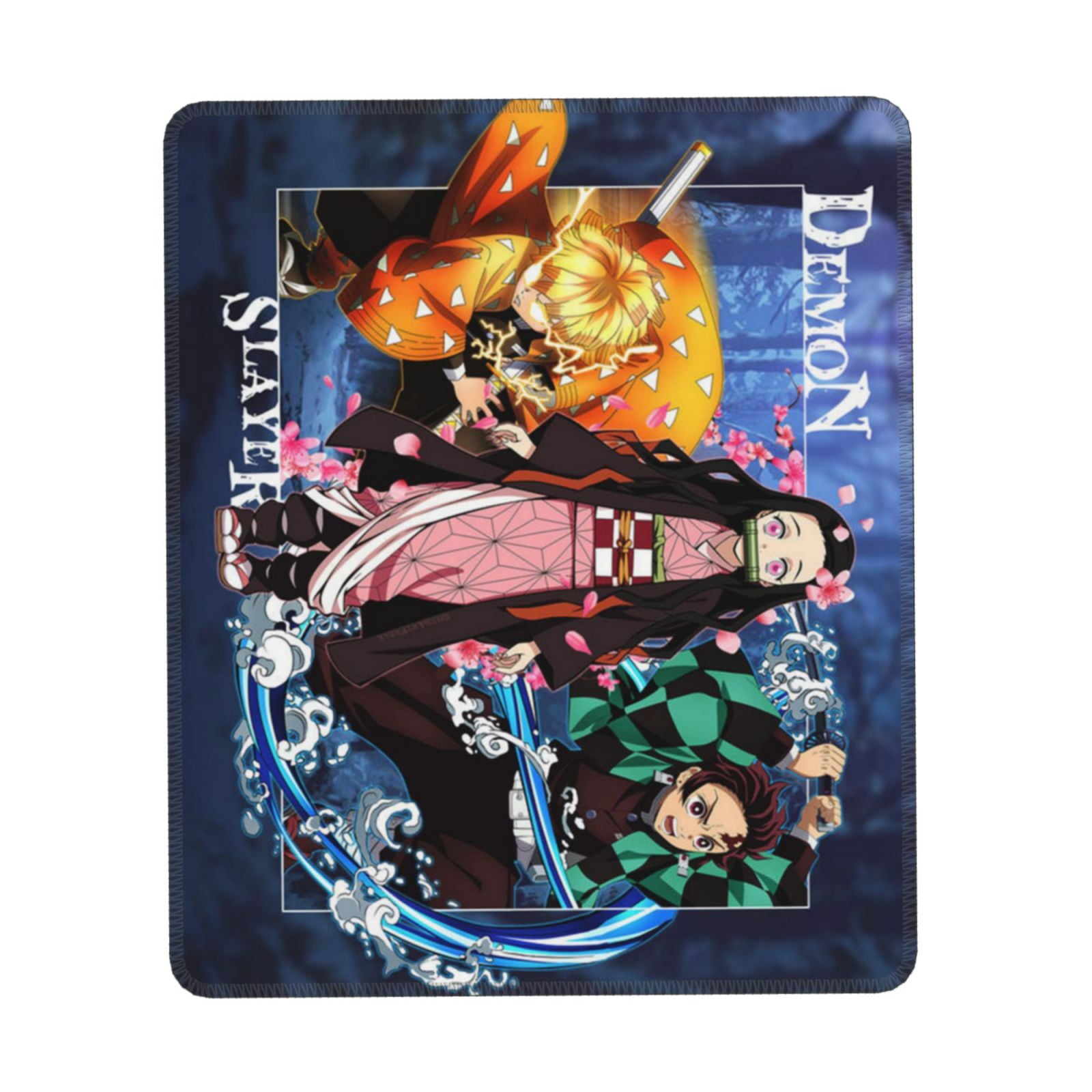 Demon Slayer Mouse Pad 10 X 12 Inch Non-Slip Keyboard Mat Rubber Base ...