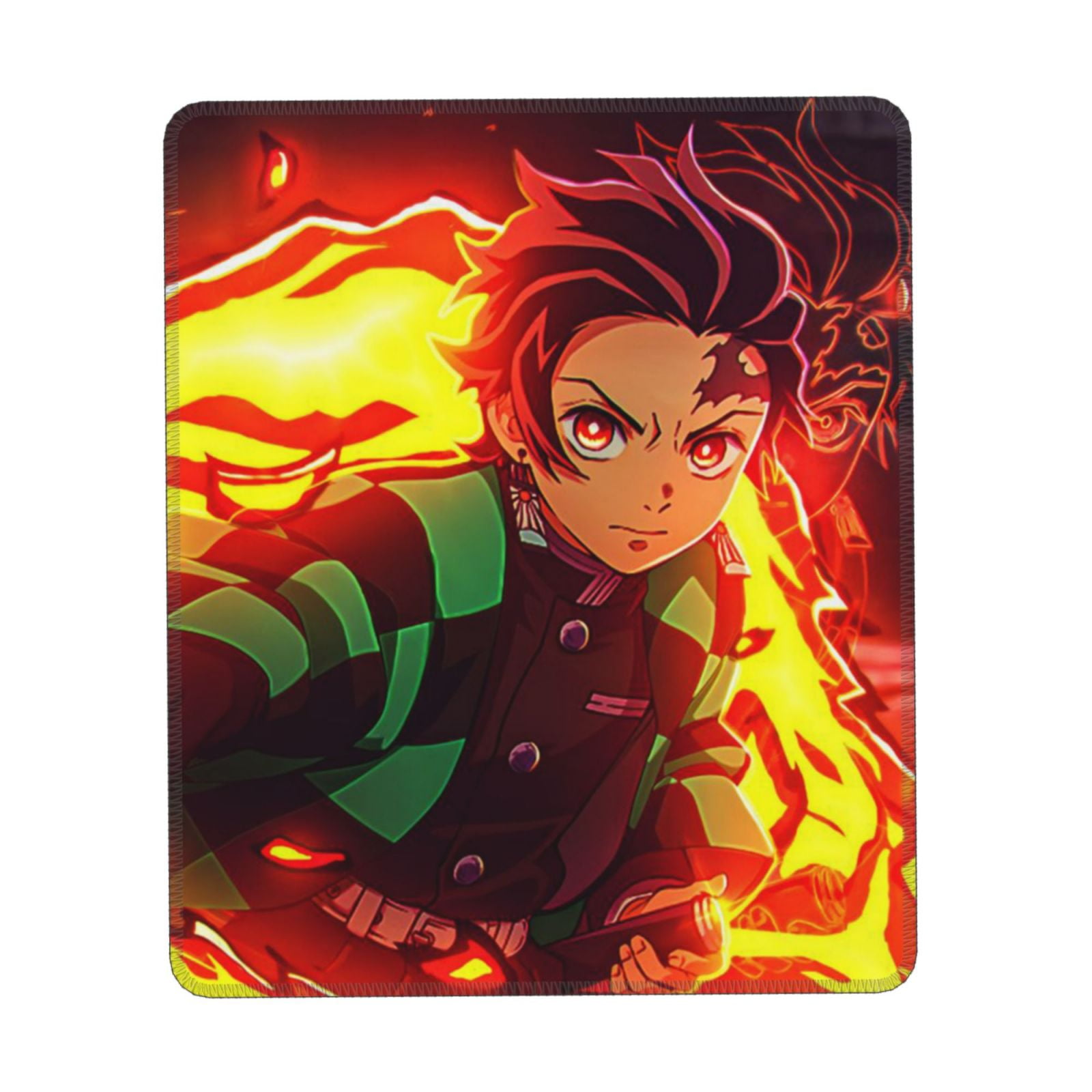 Demon Slayer Mouse Pad 7 X 8.6 In Non-Slip Keyboard Mat Rubber Base ...