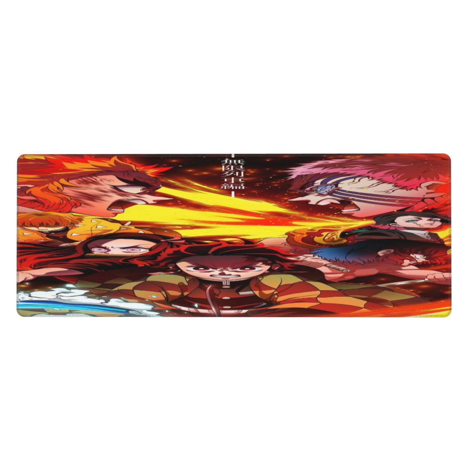 Demon Slayer Mouse Pad Desk Mat Large Keyboard Pad Non-Slip Computer ...
