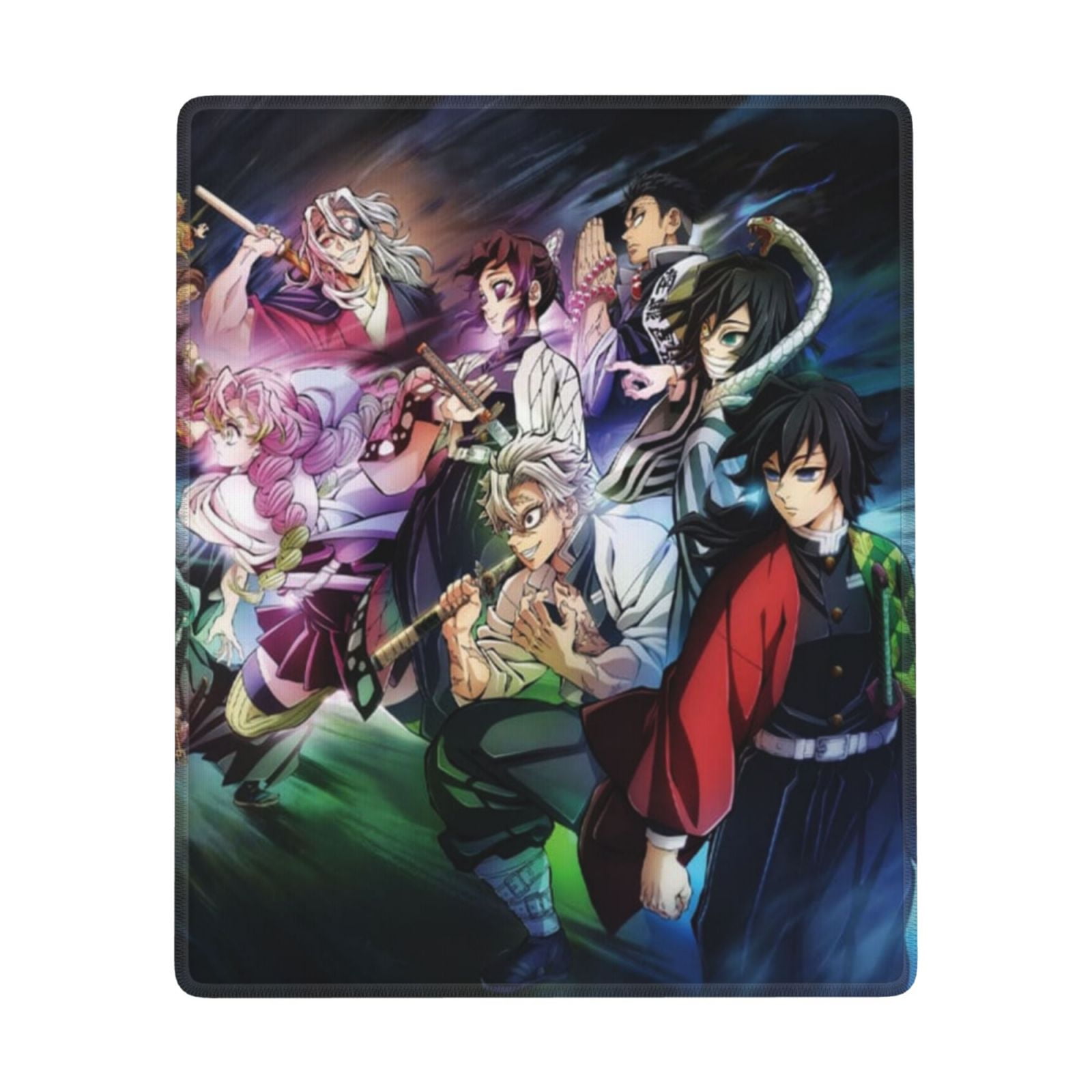 Demon Slayer Mouse Pad Precision Speed and Non-Slip Rubber Base Office ...