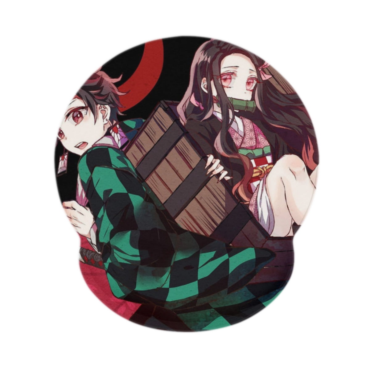 Demon Slayer Mouse Pad Wrist Support Game Accessory Pad Cute Design ...