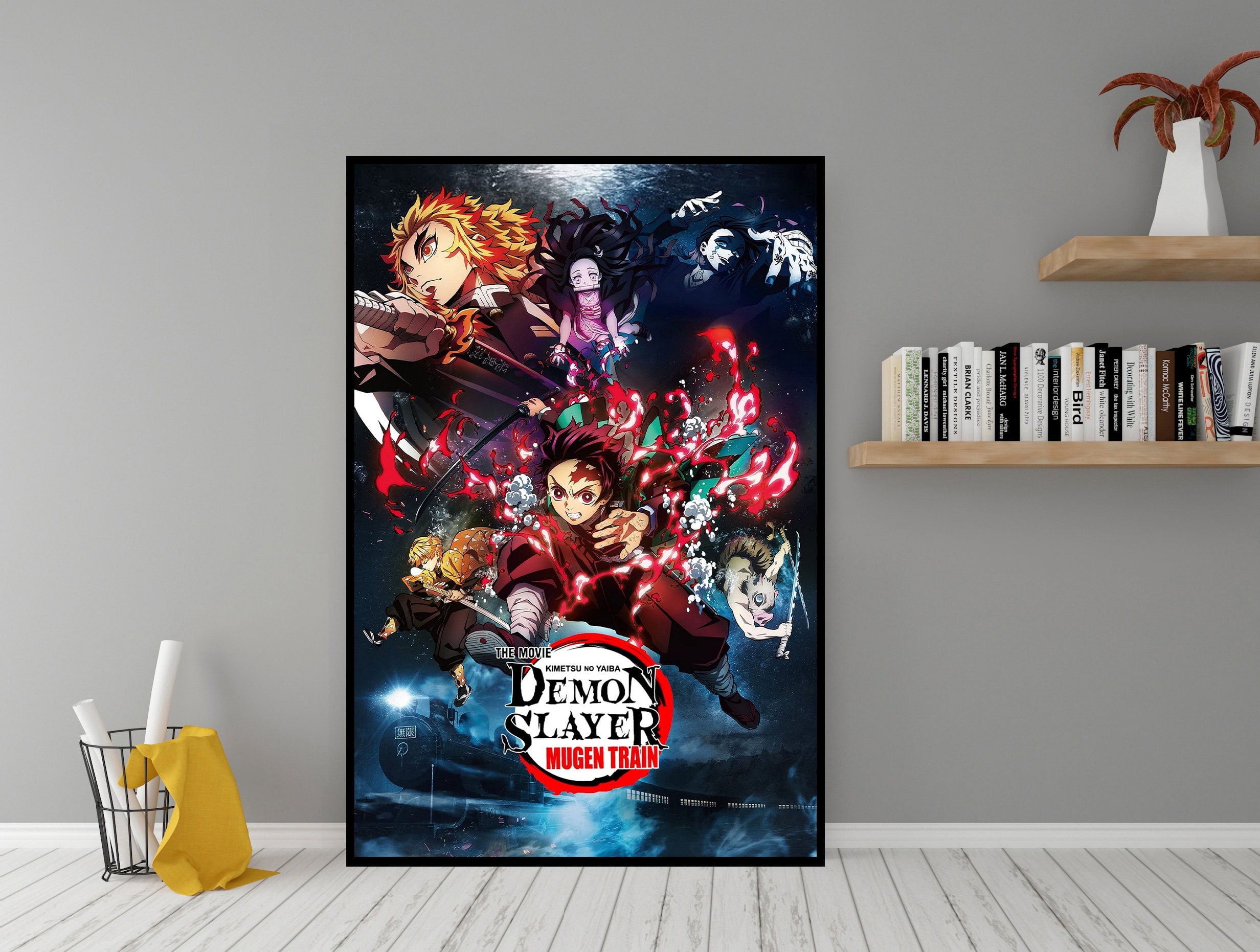 Demon Slayer Mugen Train Arc Tengen Uzui Movie Poster - High Quality ...