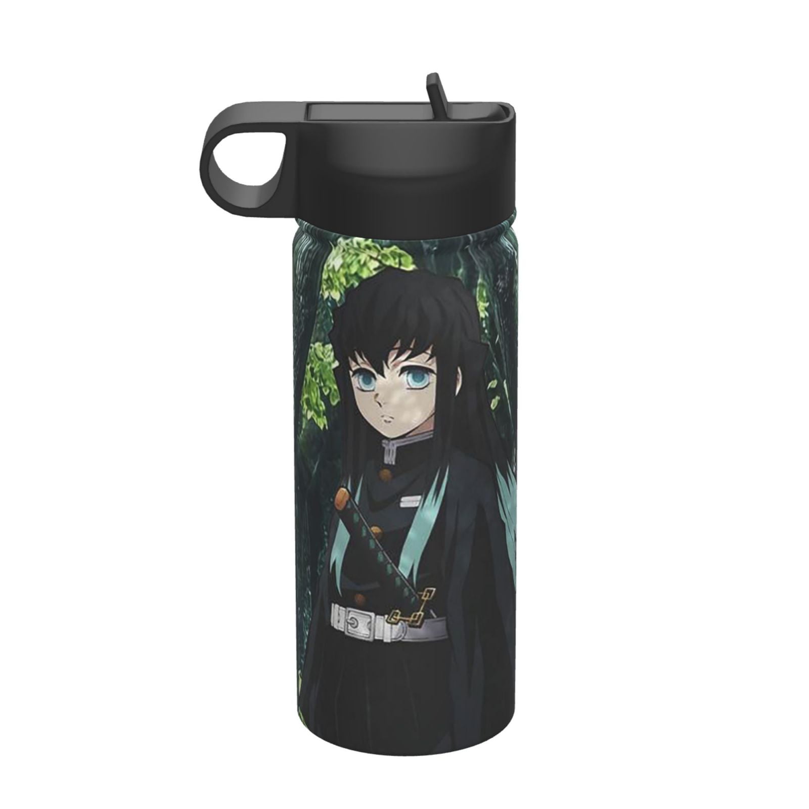 Demon Slayer Muichiro Tokito 18 Oz Insulated Water Bottle, Reusable ...