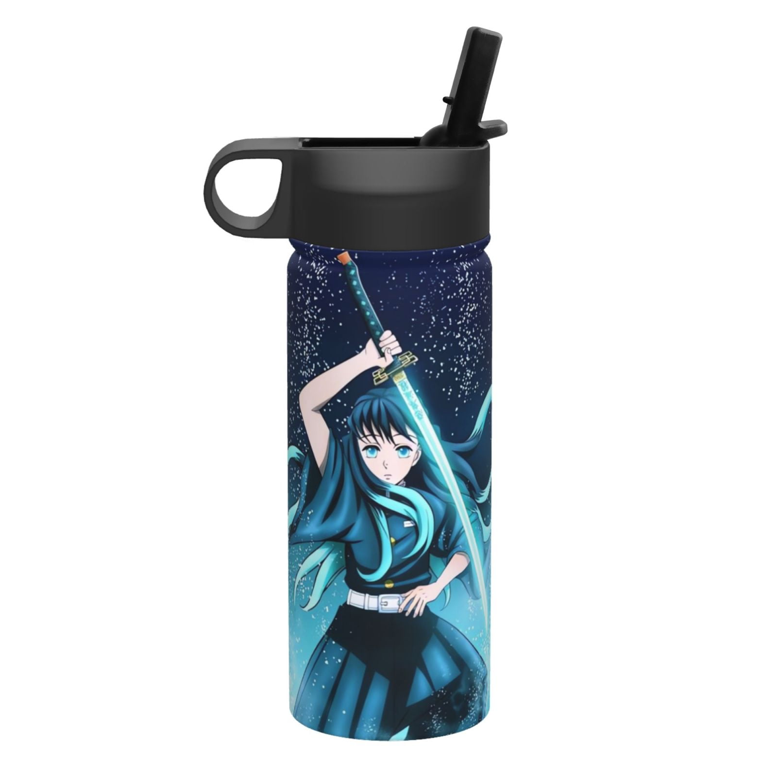 Demon Slayer Muichiro Tokito 18oz Stainless Steel Insulated Water ...