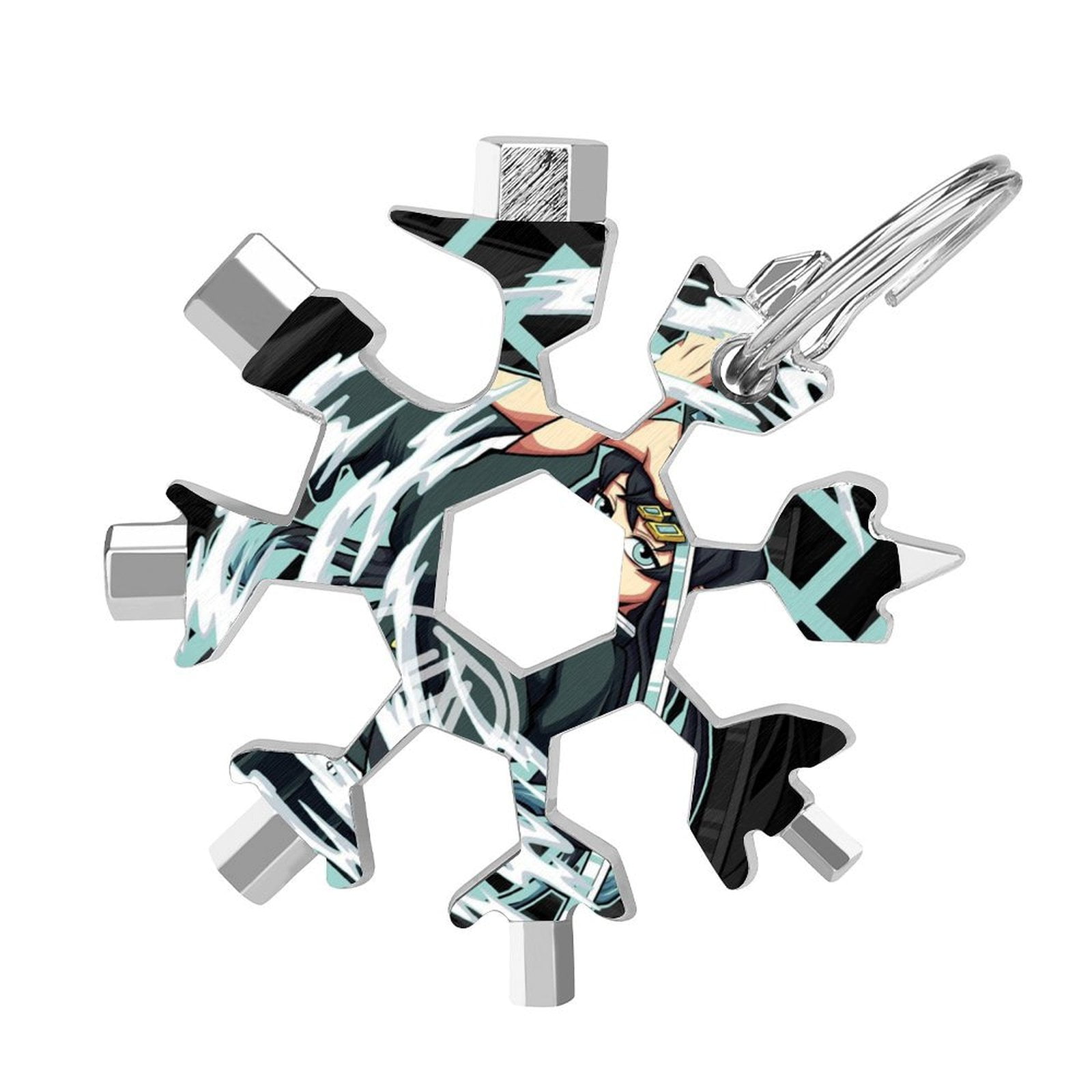 Demon Slayer Muichiro Tokito 19-in-1 Snowflake Multi Tool, Bottle ...