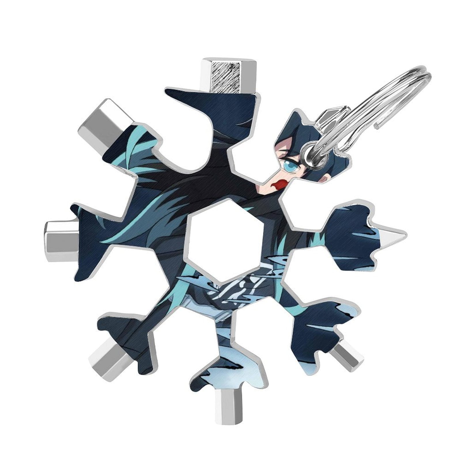 Demon Slayer Muichiro Tokito 19-in-1 Snowflake Multi Tool, Bottle ...