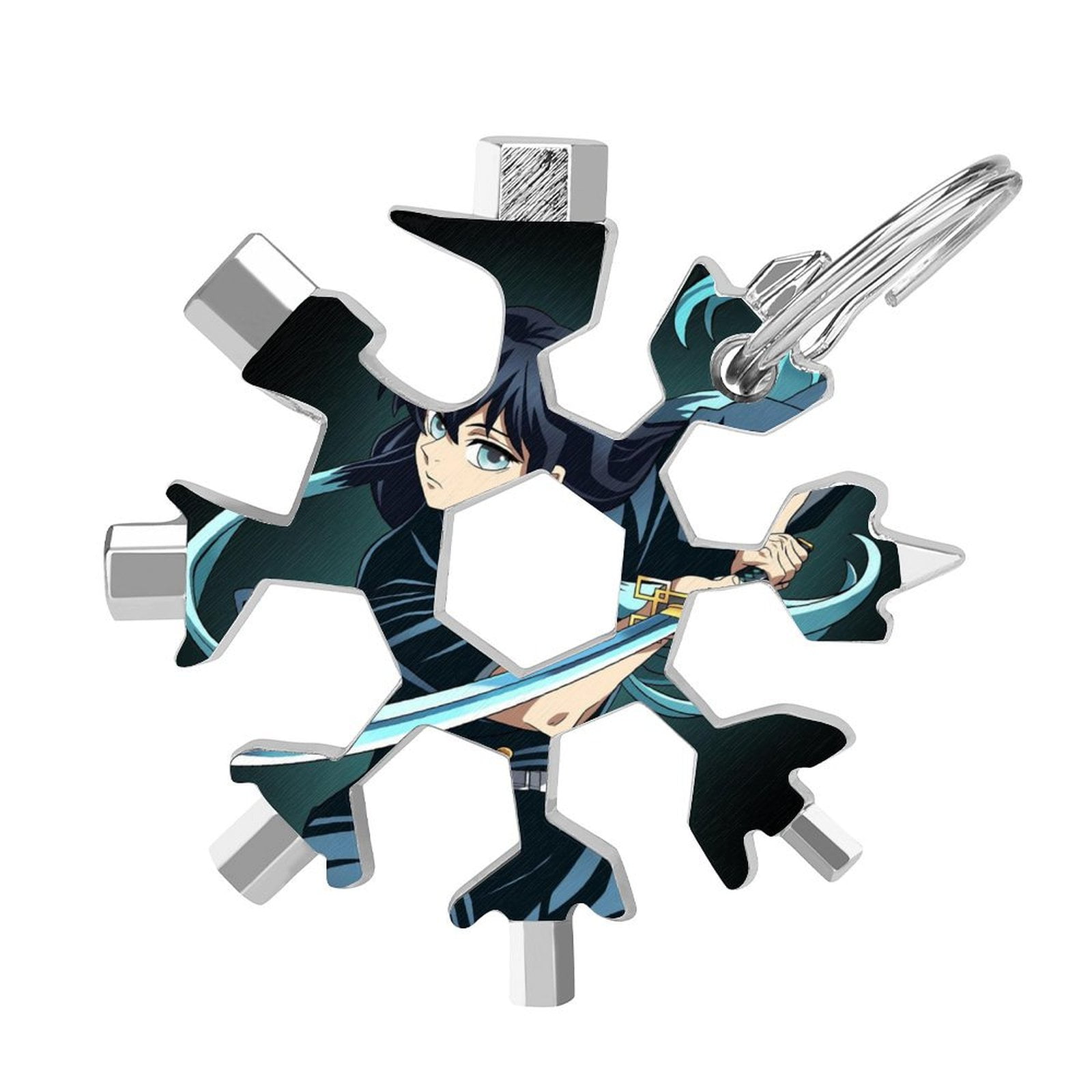 Demon Slayer Muichiro Tokito 19-in-1 Snowflake Multi Tool, Bottle ...