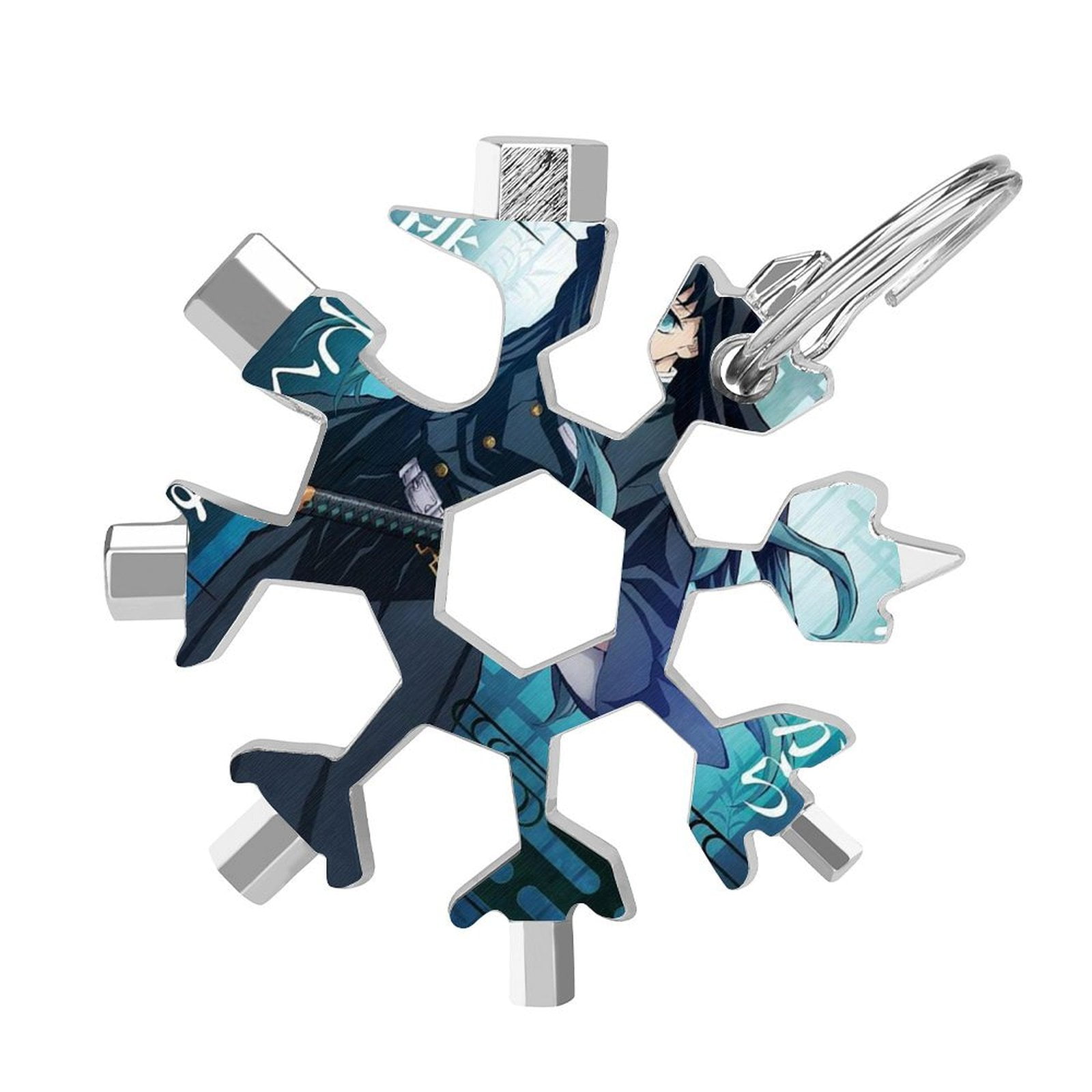 Demon Slayer Muichiro Tokito 19-in-1 Snowflake Multi Tool, Bottle ...