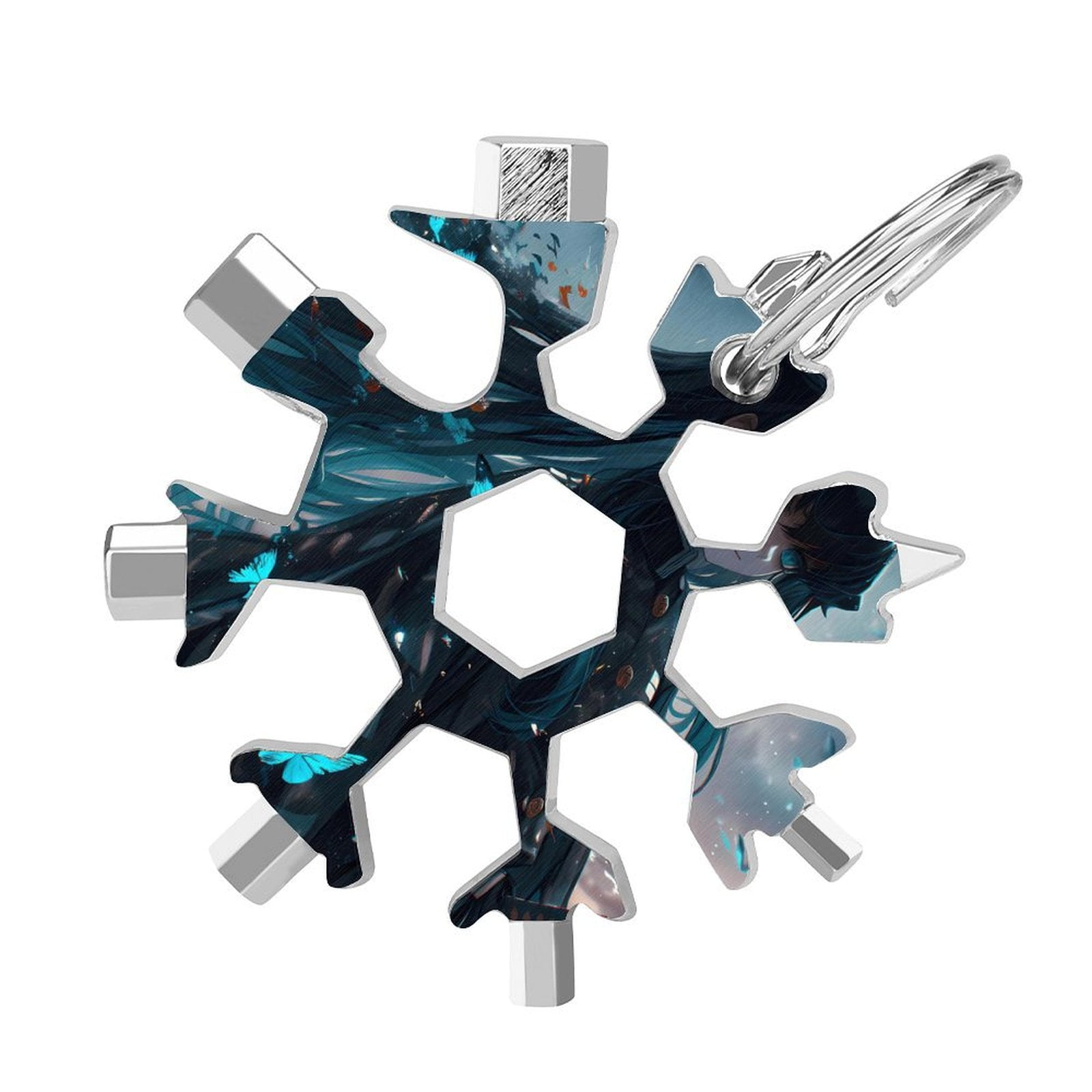 Demon Slayer Muichiro Tokito 19-in-1 Snowflake Multi Tool, Bottle ...