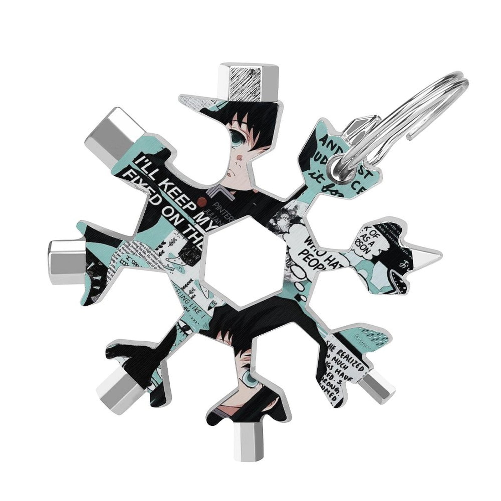 Demon Slayer Muichiro Tokito 19-in-1 Snowflake Multi Tool, Bottle ...