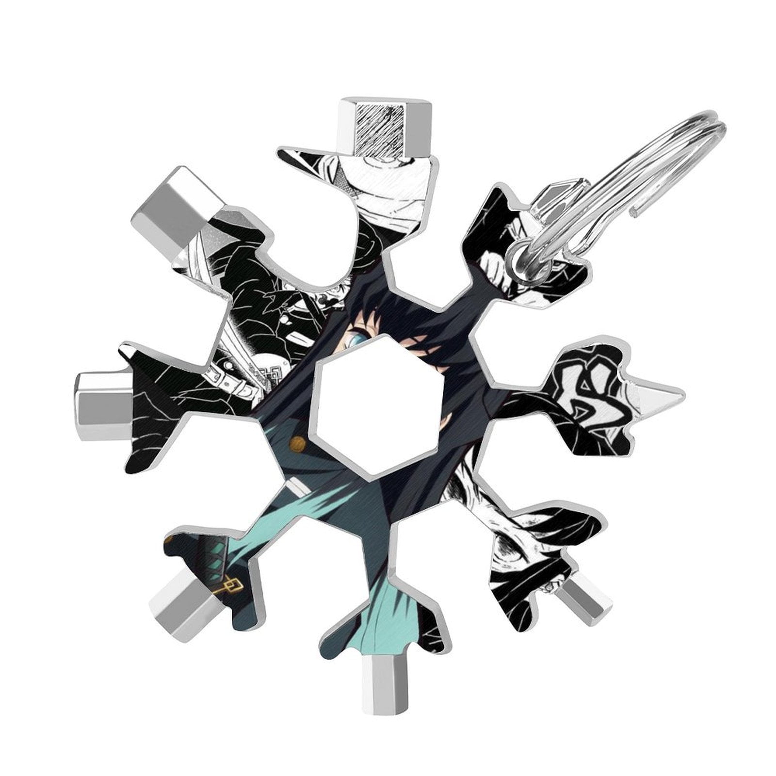 Demon Slayer Muichiro Tokito 19-in-1 Snowflake Multi Tool, Bottle ...