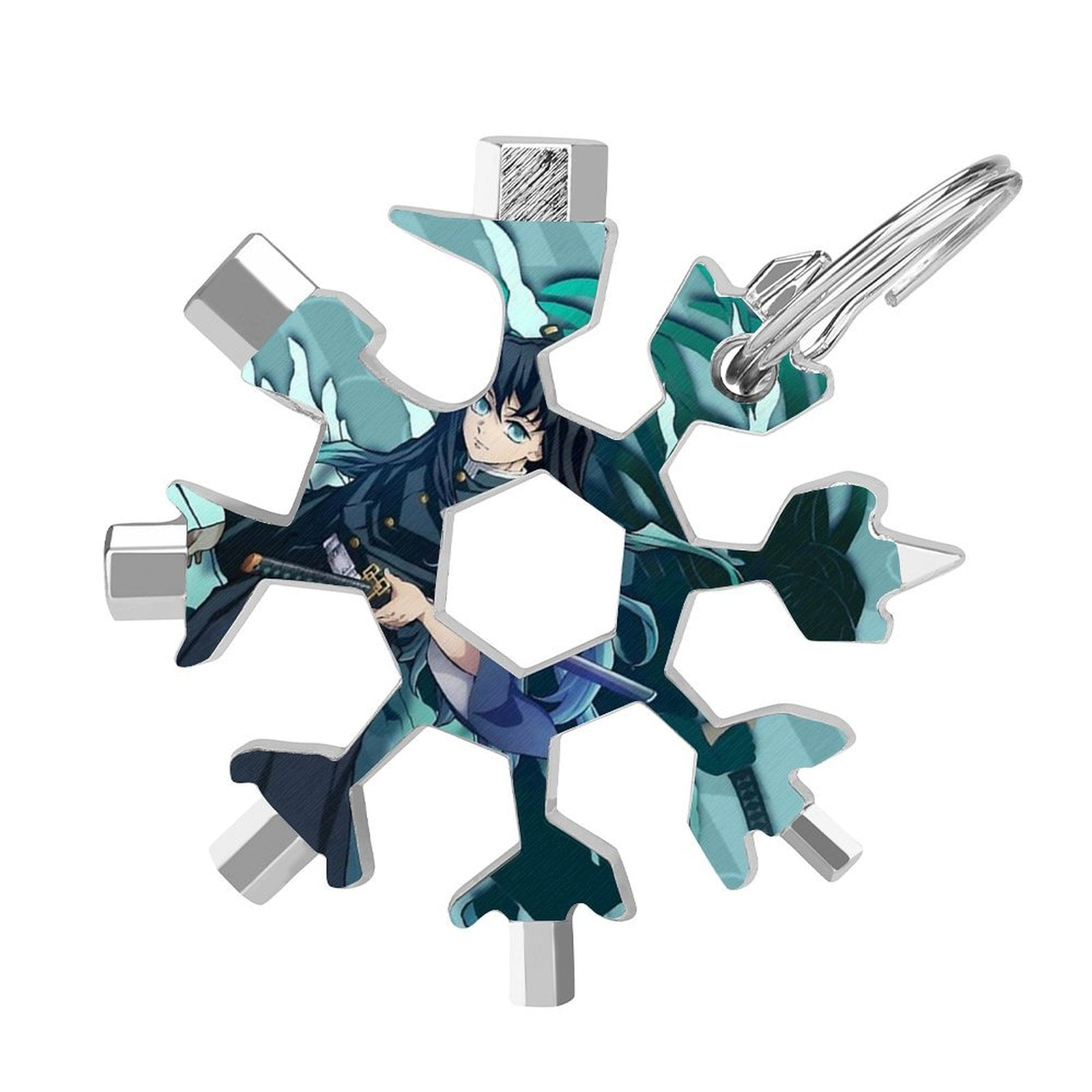 Demon Slayer Muichiro Tokito 19-in-1 Snowflake Multi Tool, Bottle ...