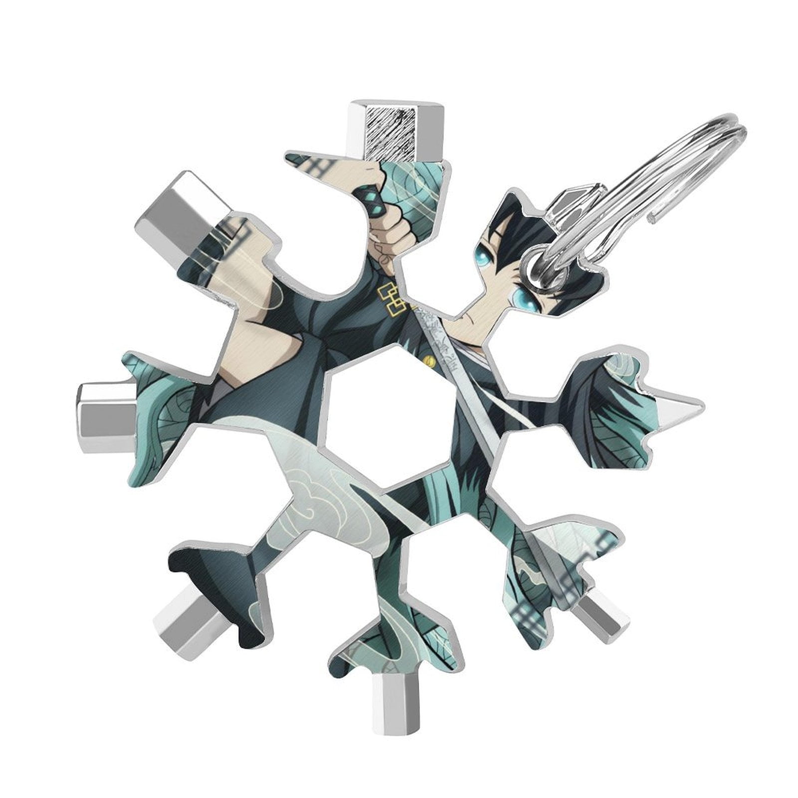 Demon Slayer Muichiro Tokito 19-in-1 Snowflake Multi Tool, Bottle ...