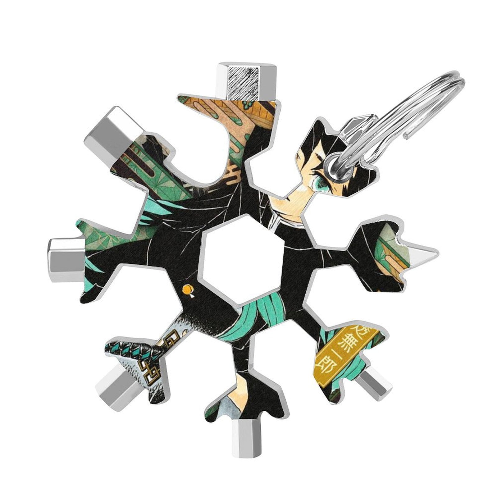 Demon Slayer Muichiro Tokito 19-in-1 Snowflake Multi Tool, Bottle ...