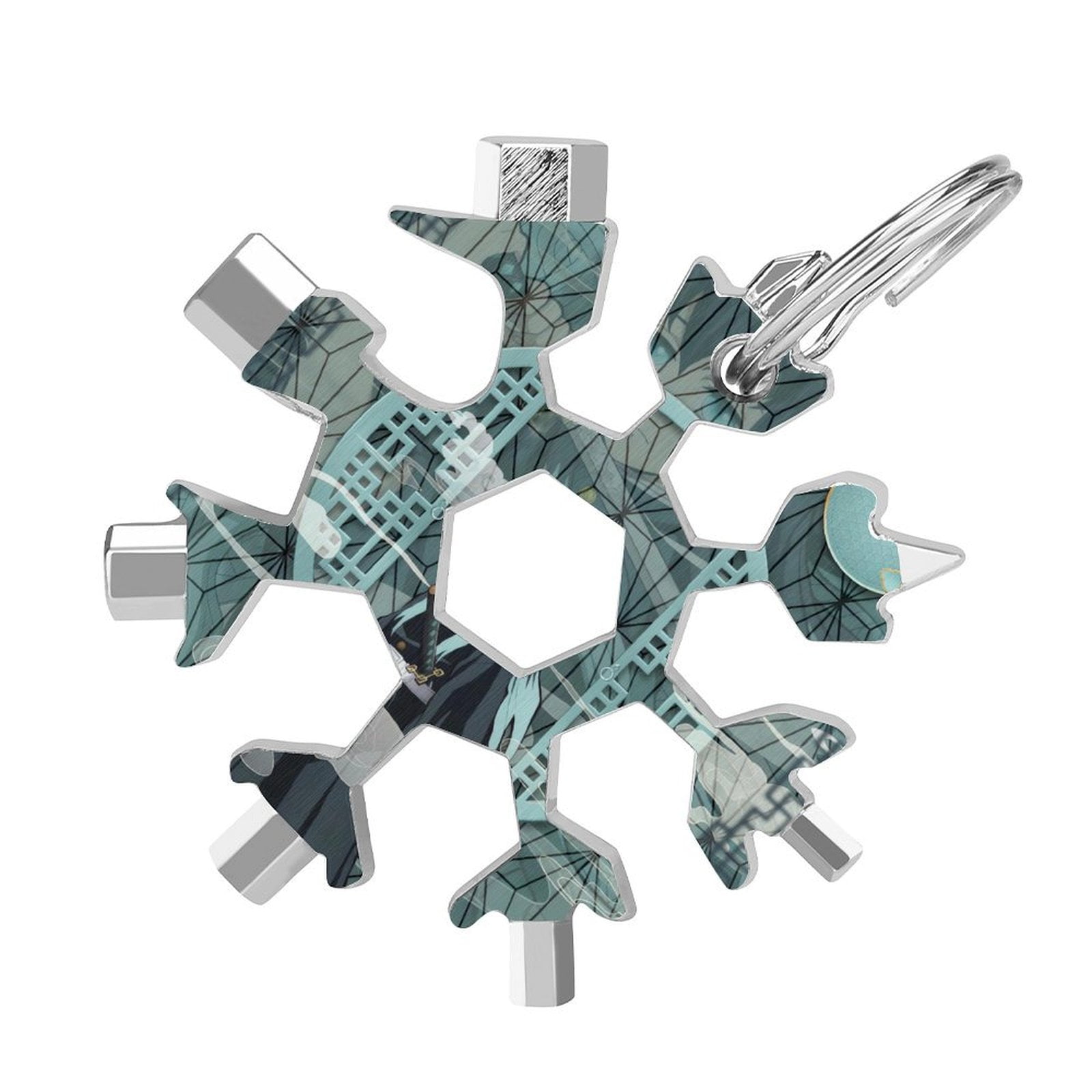 Demon Slayer Muichiro Tokito 19-in-1 Snowflake Multi Tool, Bottle ...