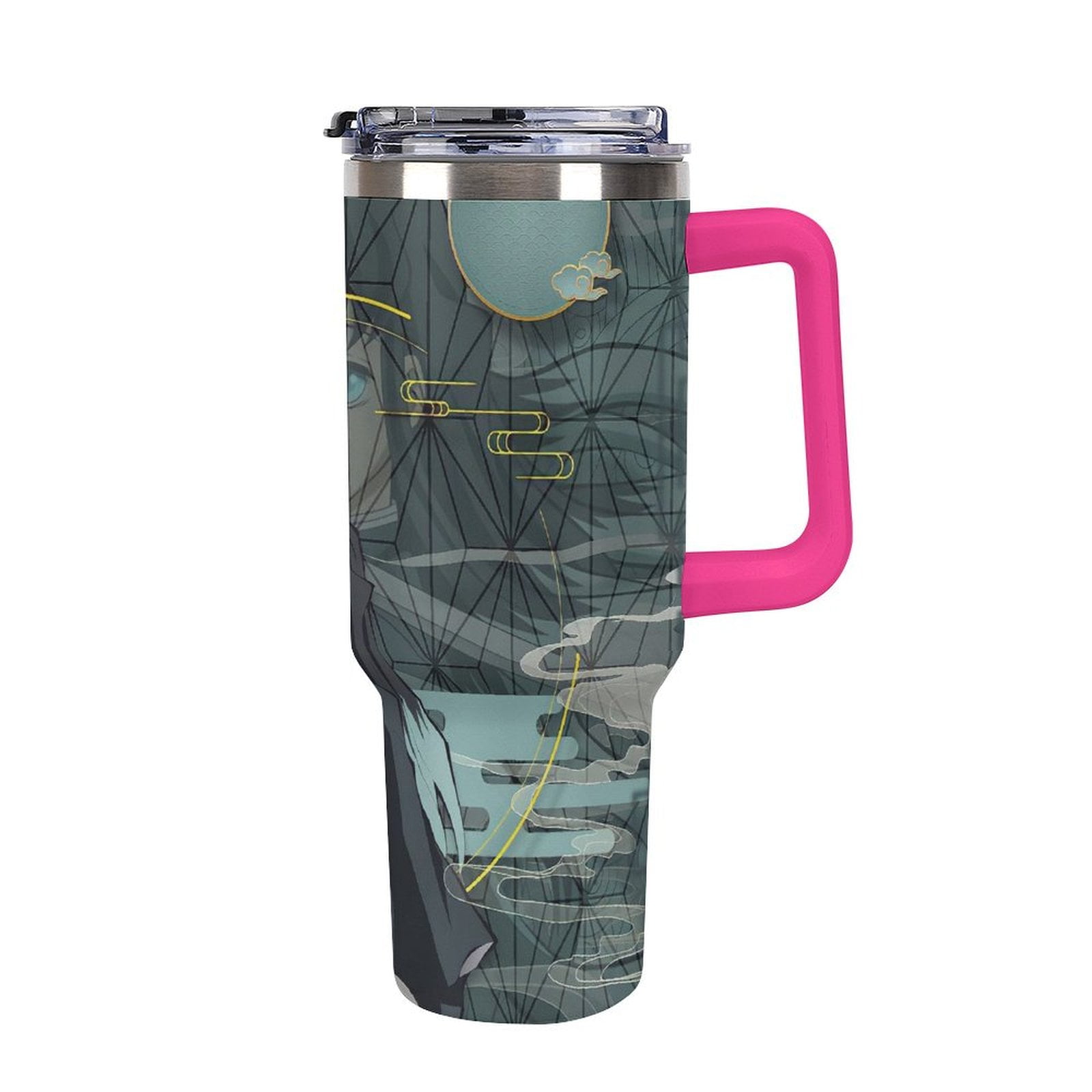 Demon Slayer Muichiro Tokito 40 Oz Water Bottle with Handle & Flip ...