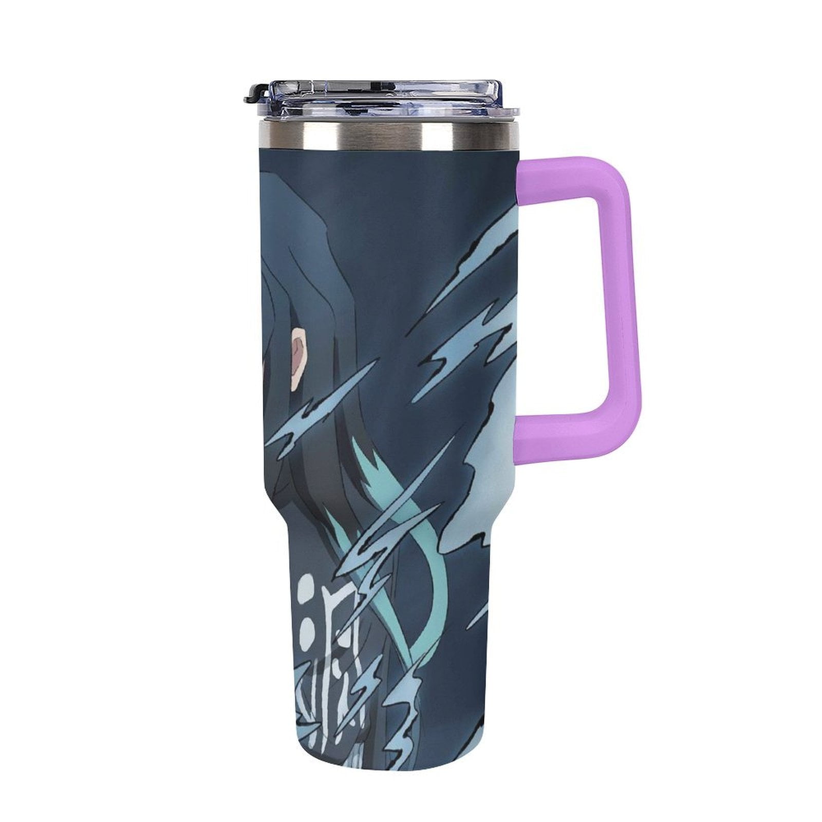 Demon Slayer Muichiro Tokito 40 Oz Water Bottle with Handle & Flip ...