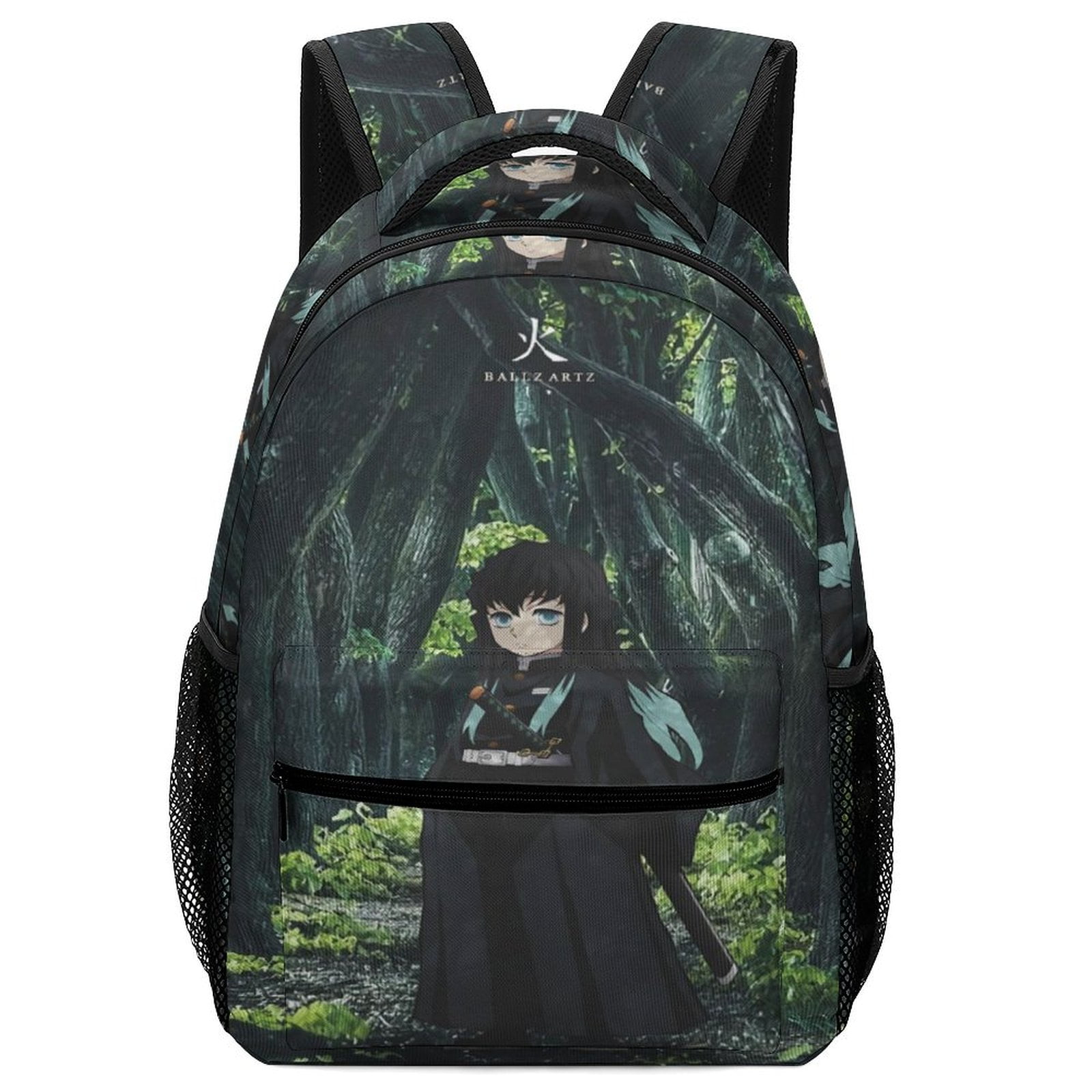 Demon Slayer Muichiro Tokito Backpack Bookbag Casual Daypack Travel ...