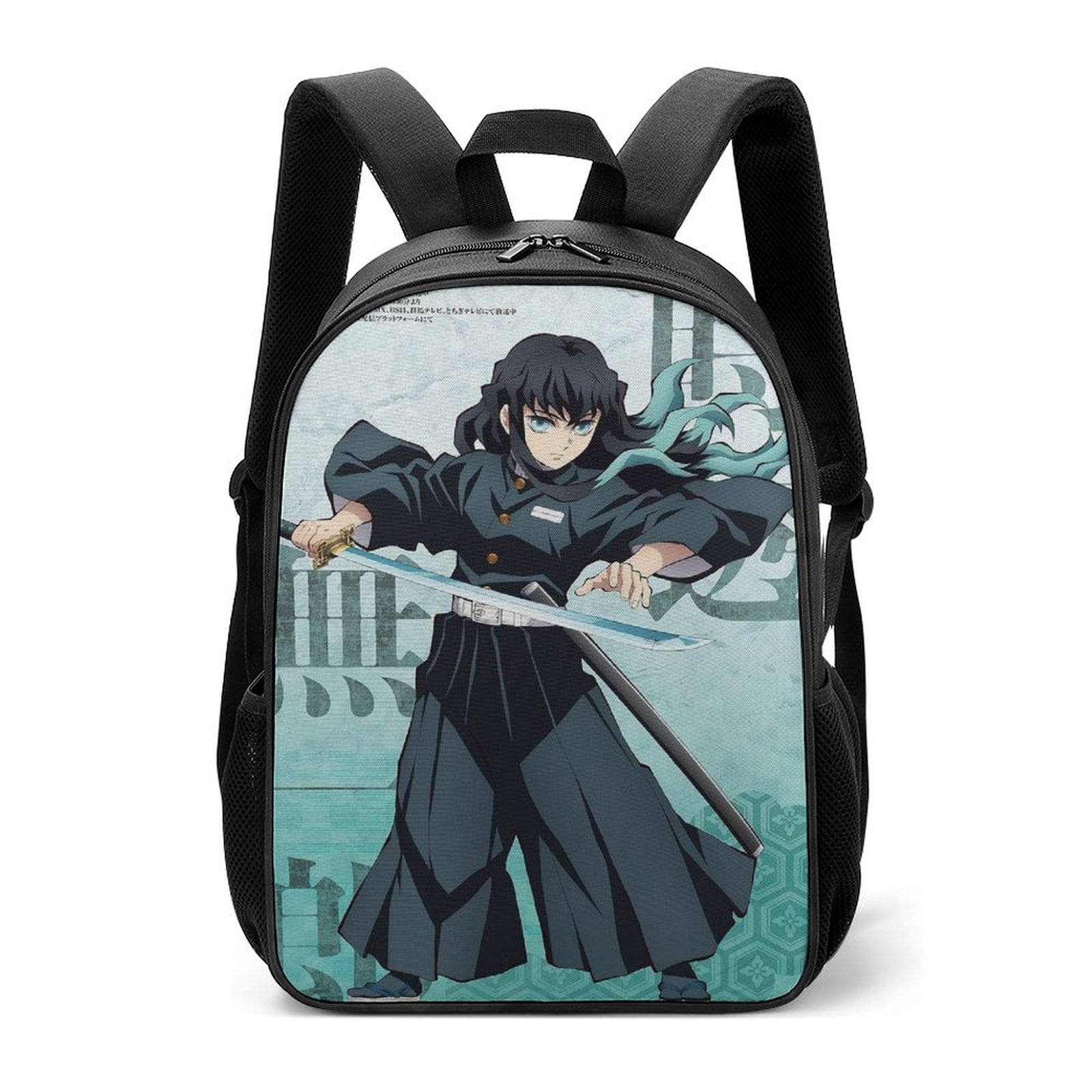 Demon Slayer Muichiro Tokito Backpack Bookbag Casual Daypack Travel ...
