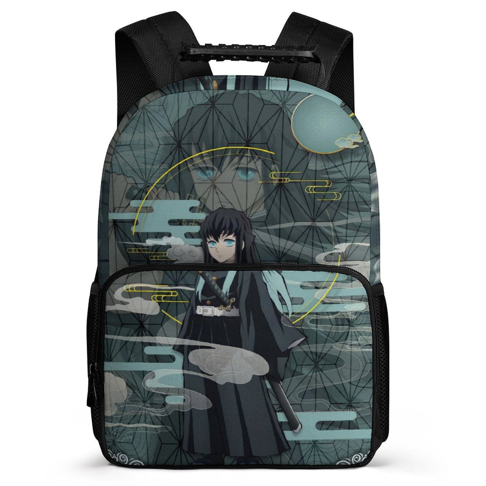 Demon Slayer Muichiro Tokito Backpacks Bookbag Casual Daypack Backpacks ...