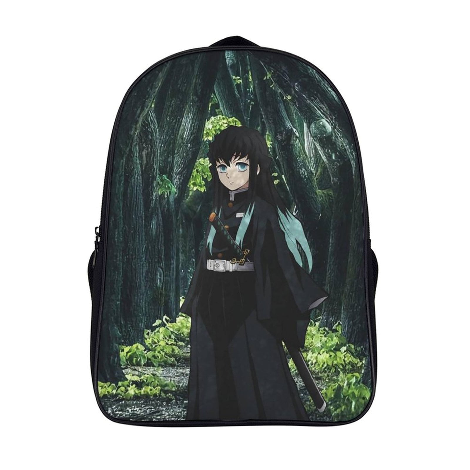 Demon Slayer Muichiro Tokito Backpacks Bookbag Casual Daypack Backpacks ...
