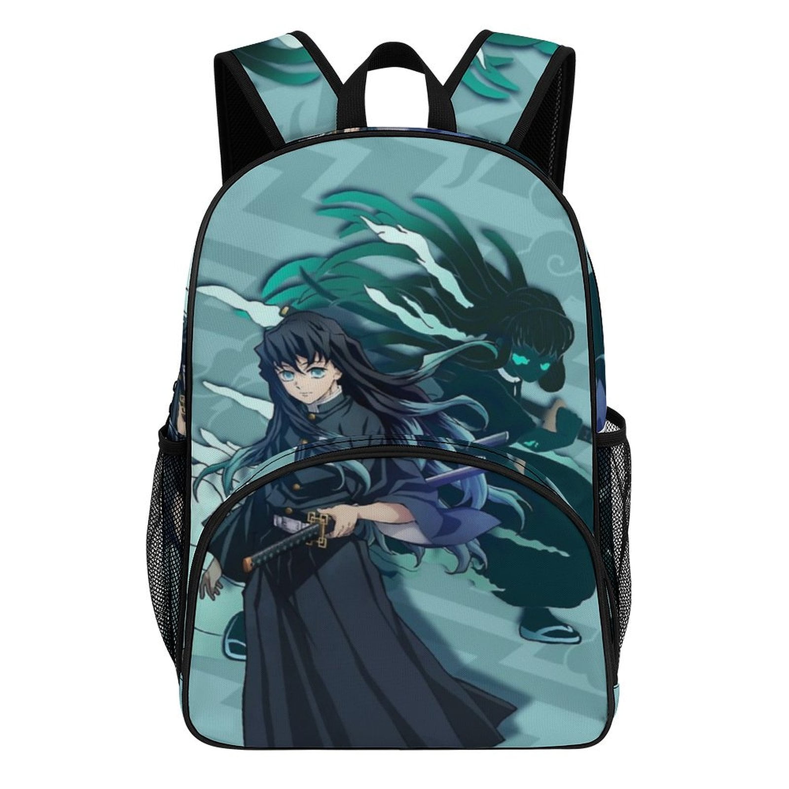 Demon Slayer Muichiro Tokito Backpacks Bookbag Casual Daypack Backpacks ...