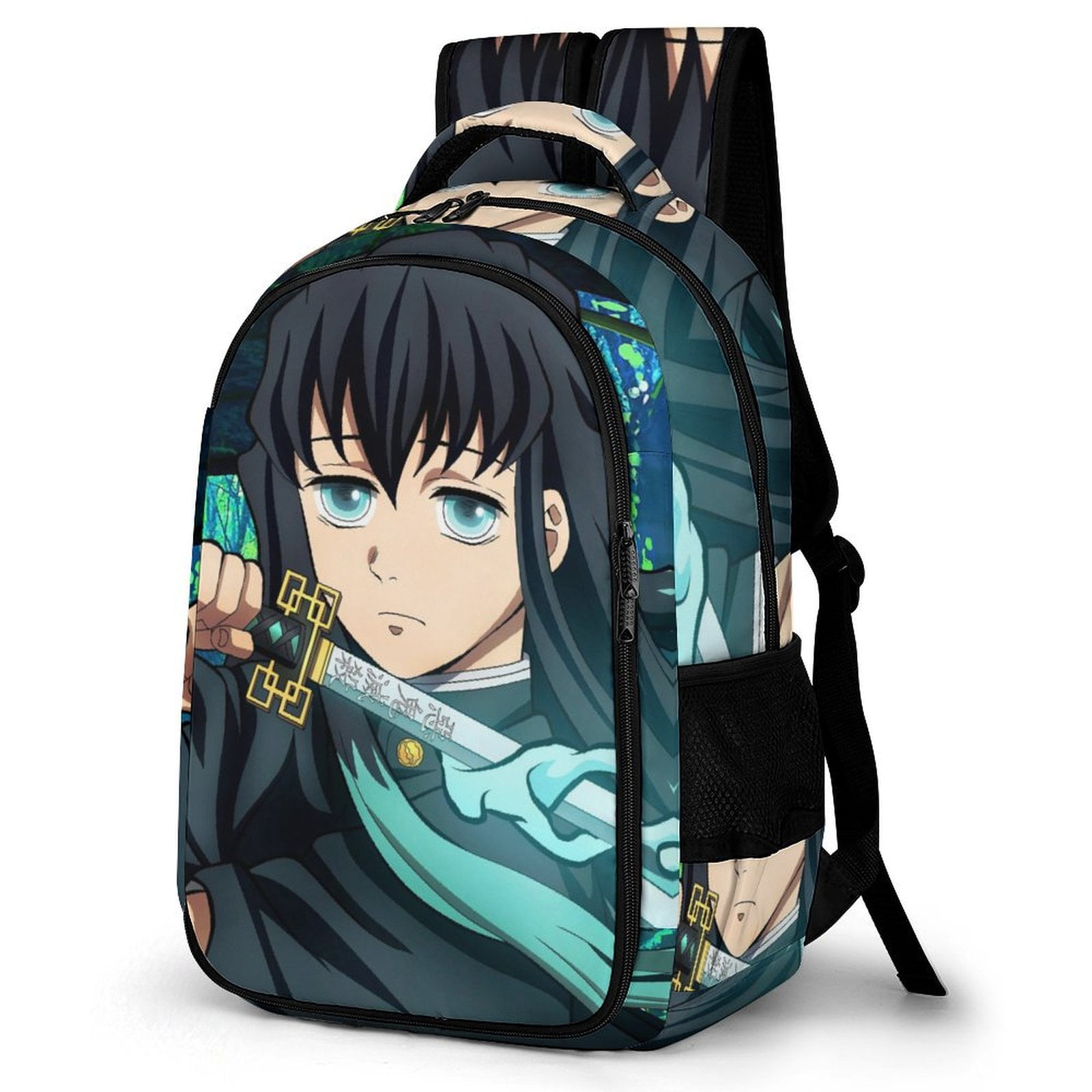Demon Slayer Muichiro Tokito Backpacks Bookbag Casual Daypack for ...