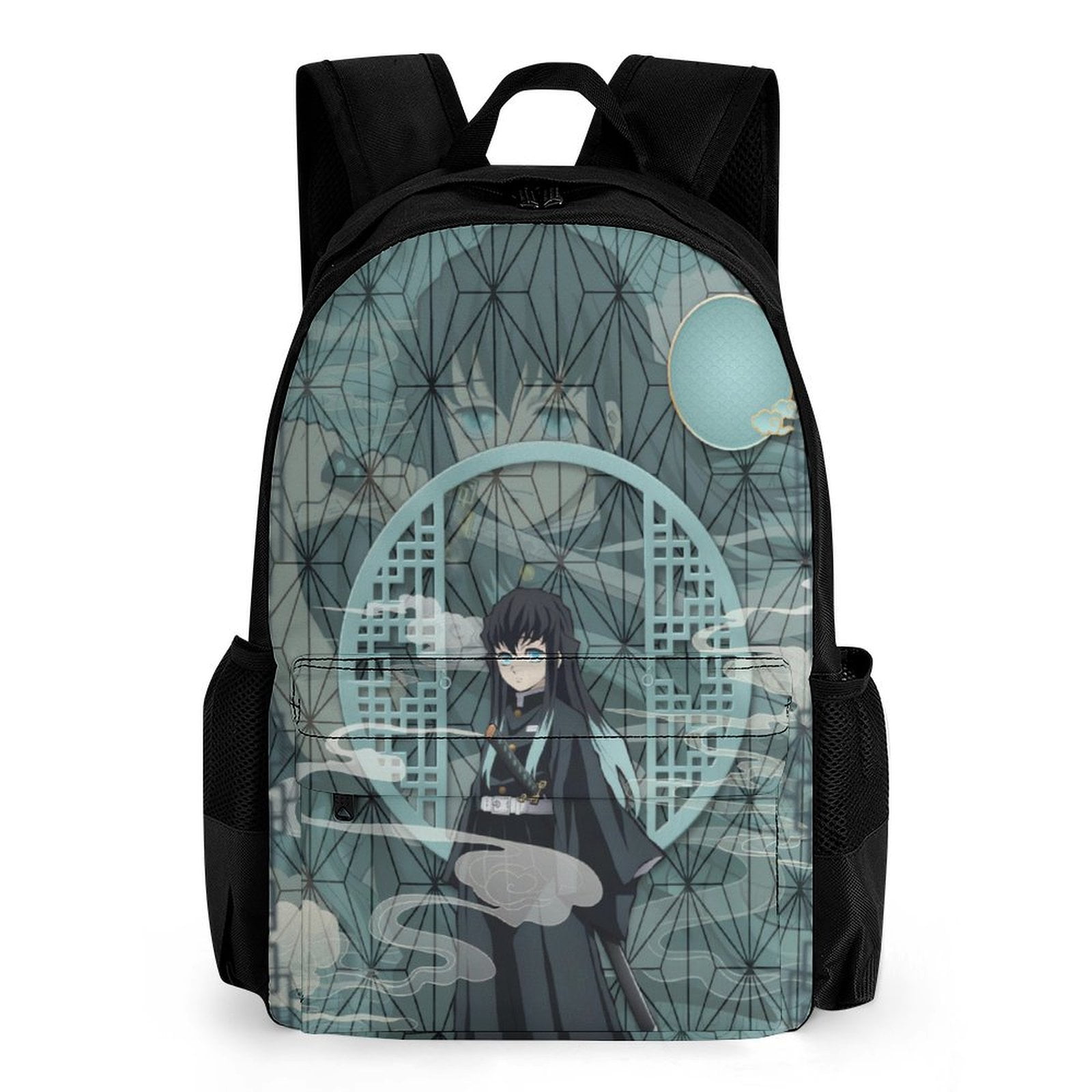 Demon Slayer Muichiro Tokito Backpacks Lightweight Bookbags Casual ...