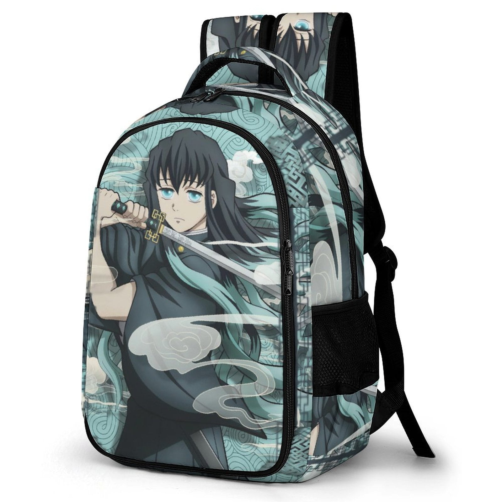 Demon Slayer Muichiro Tokito Backpacks Lightweight Bookbags Casual ...