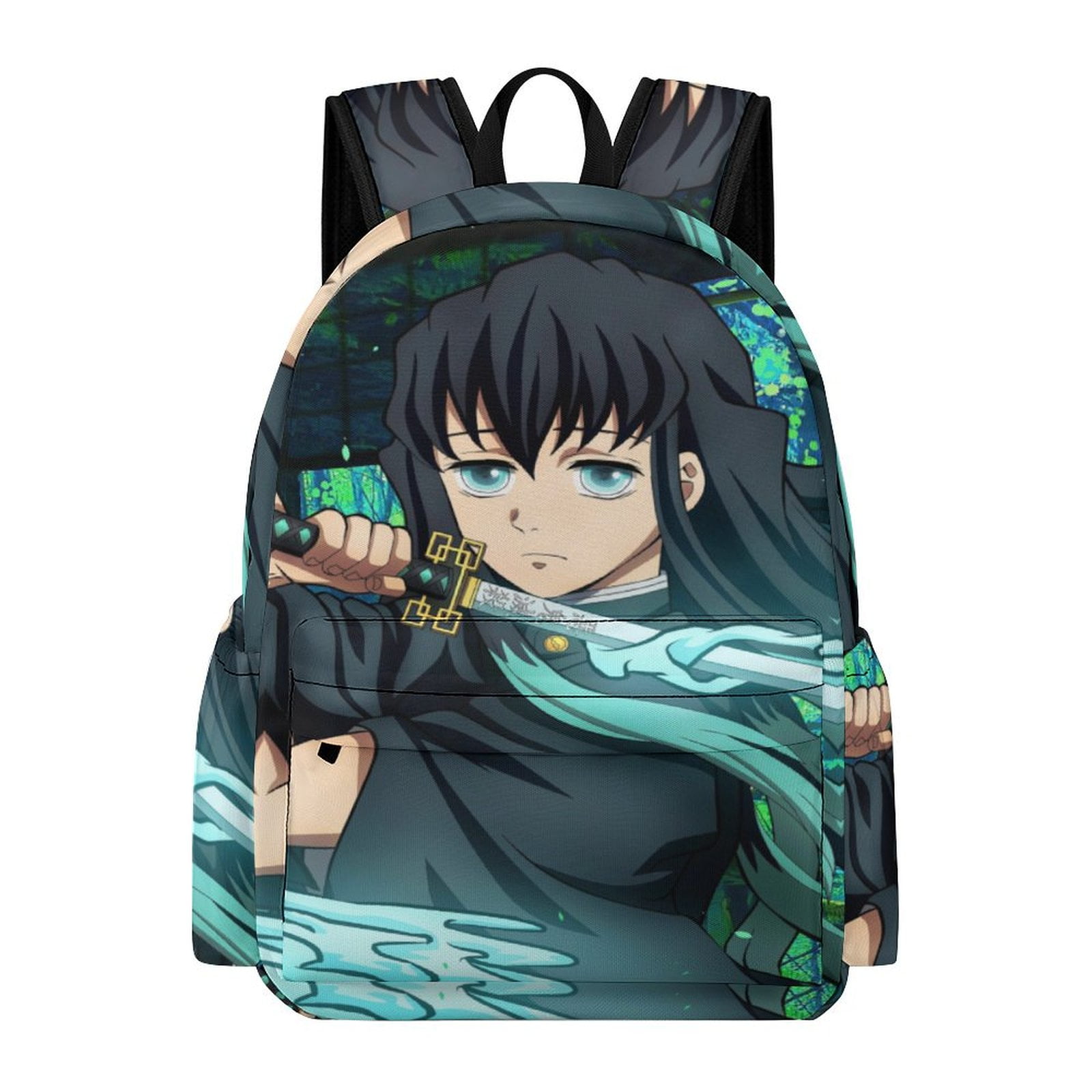 Demon Slayer Muichiro Tokito Backpacks Lightweight Bookbags Casual ...
