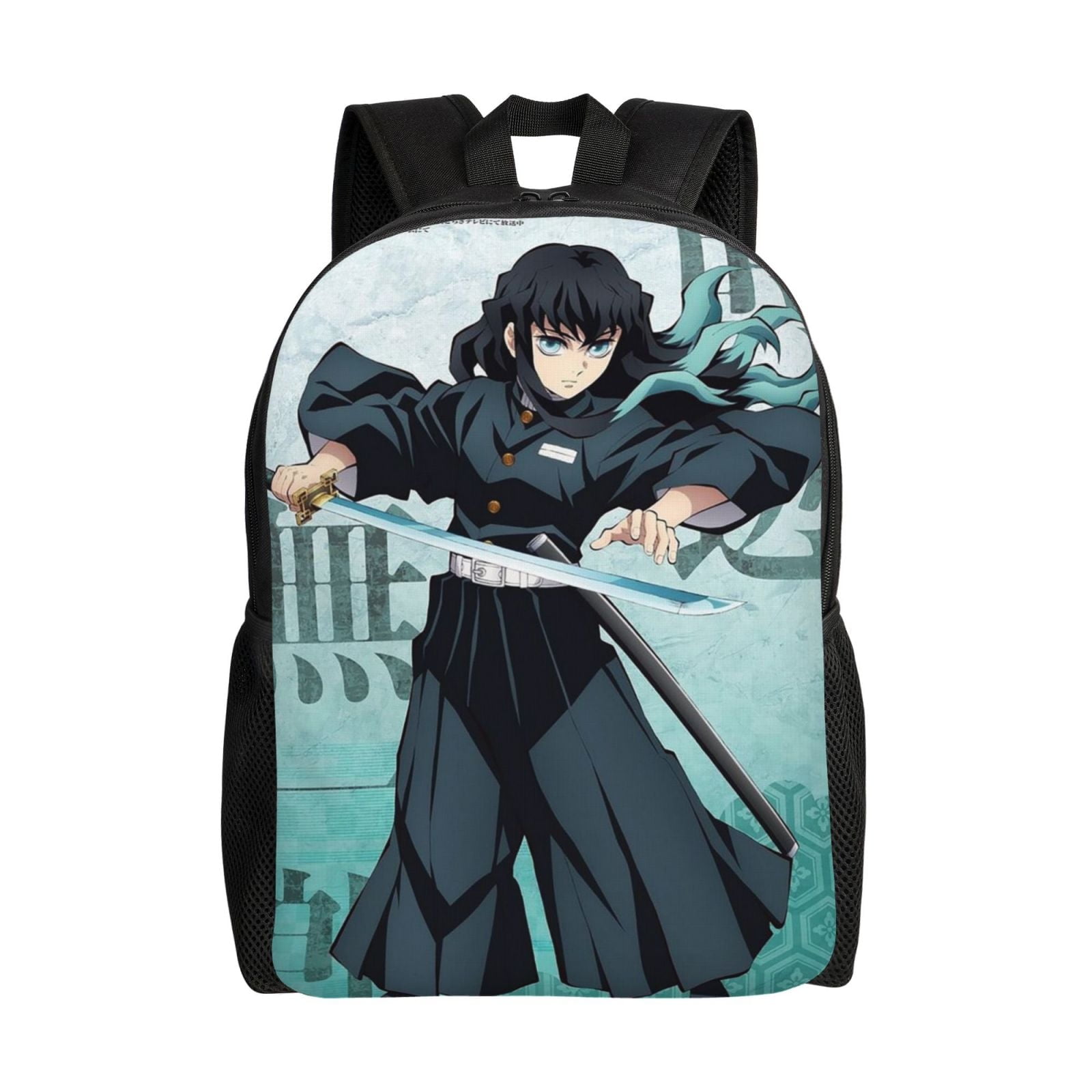 Demon Slayer Muichiro Tokito Backpacks School Bag Bookbag Casual ...