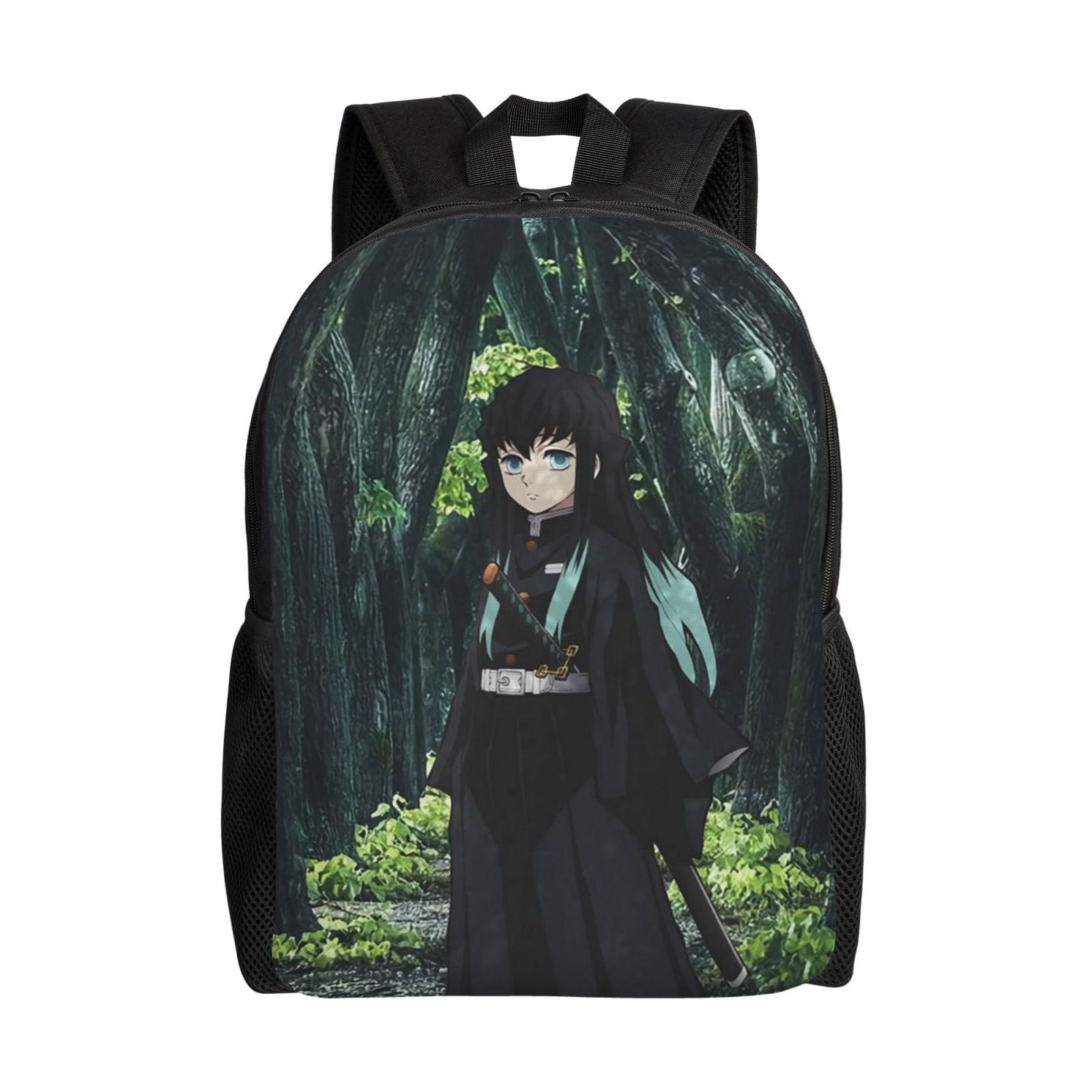 Demon Slayer Muichiro Tokito Backpacks School Bag Bookbag Casual ...