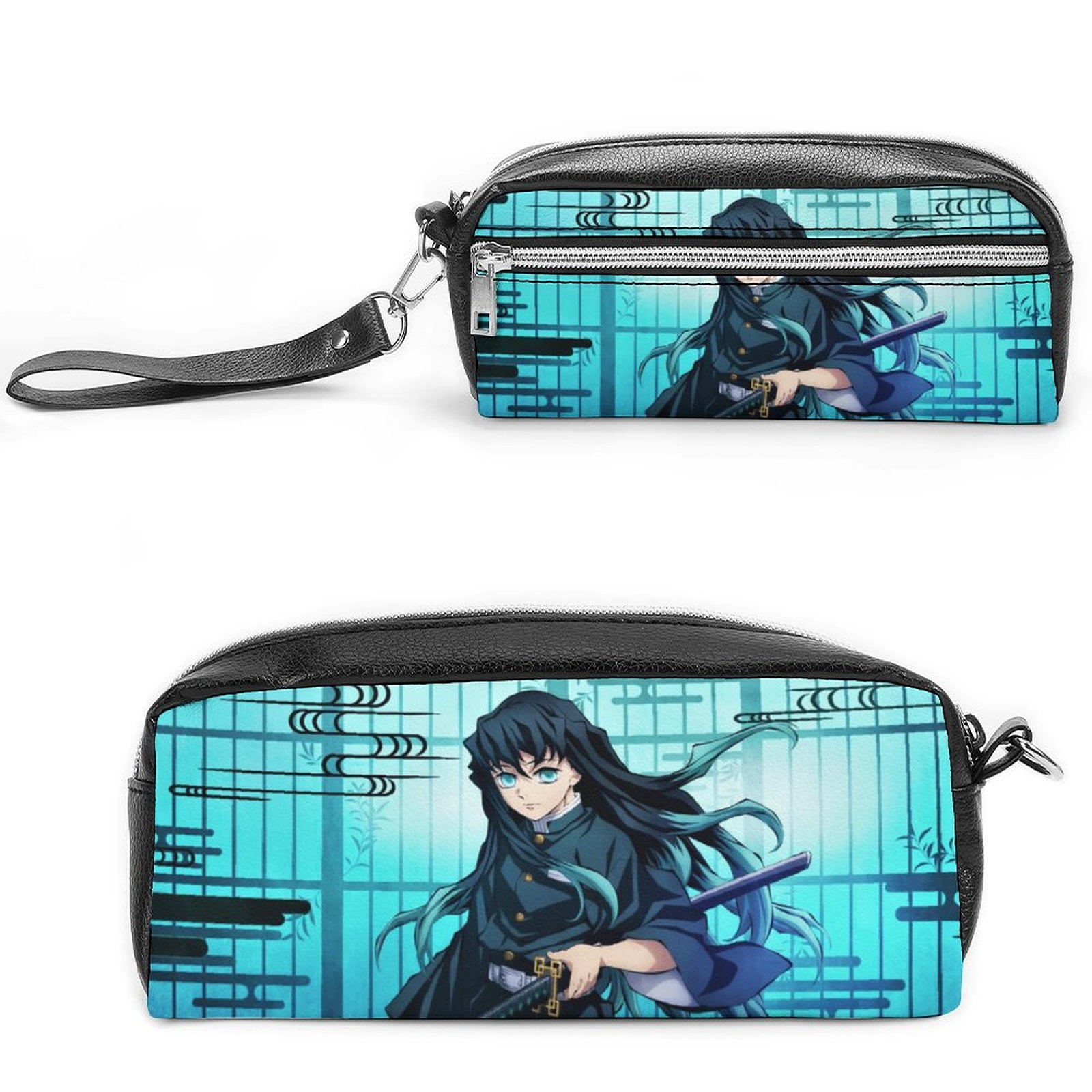 Demon Slayer Muichiro Tokito Big Capacity Pencil Case, Large Pencil ...