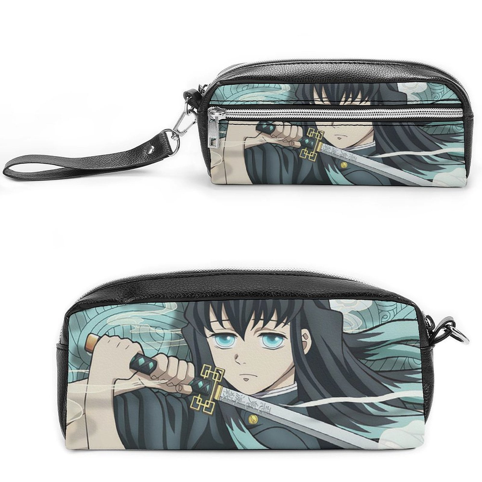 Demon Slayer Muichiro Tokito Big Capacity Pencil Case, Large Pencil ...