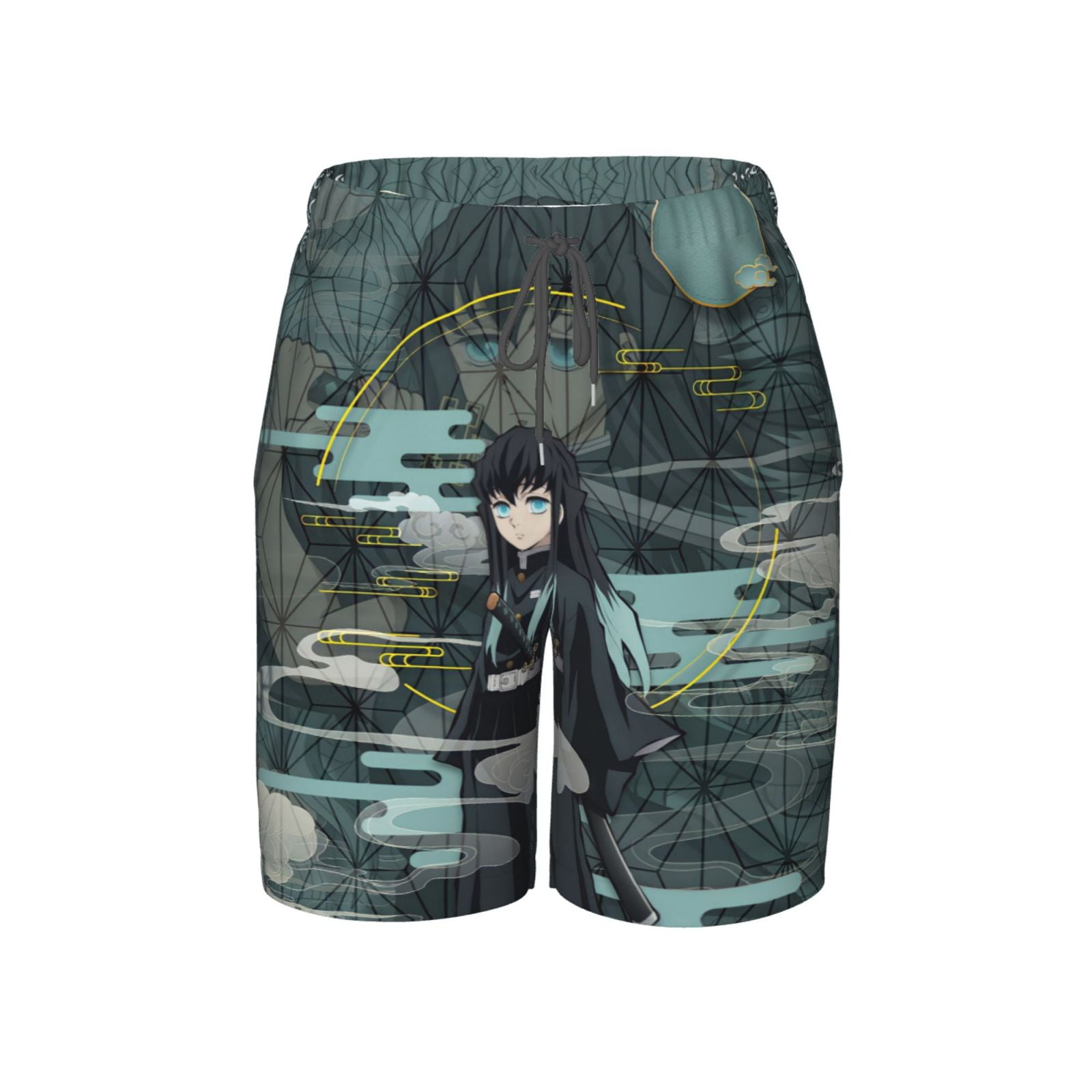 Demon Slayer Muichiro Tokito Boy'S Swim Trunks Quick Dry Board Shorts ...