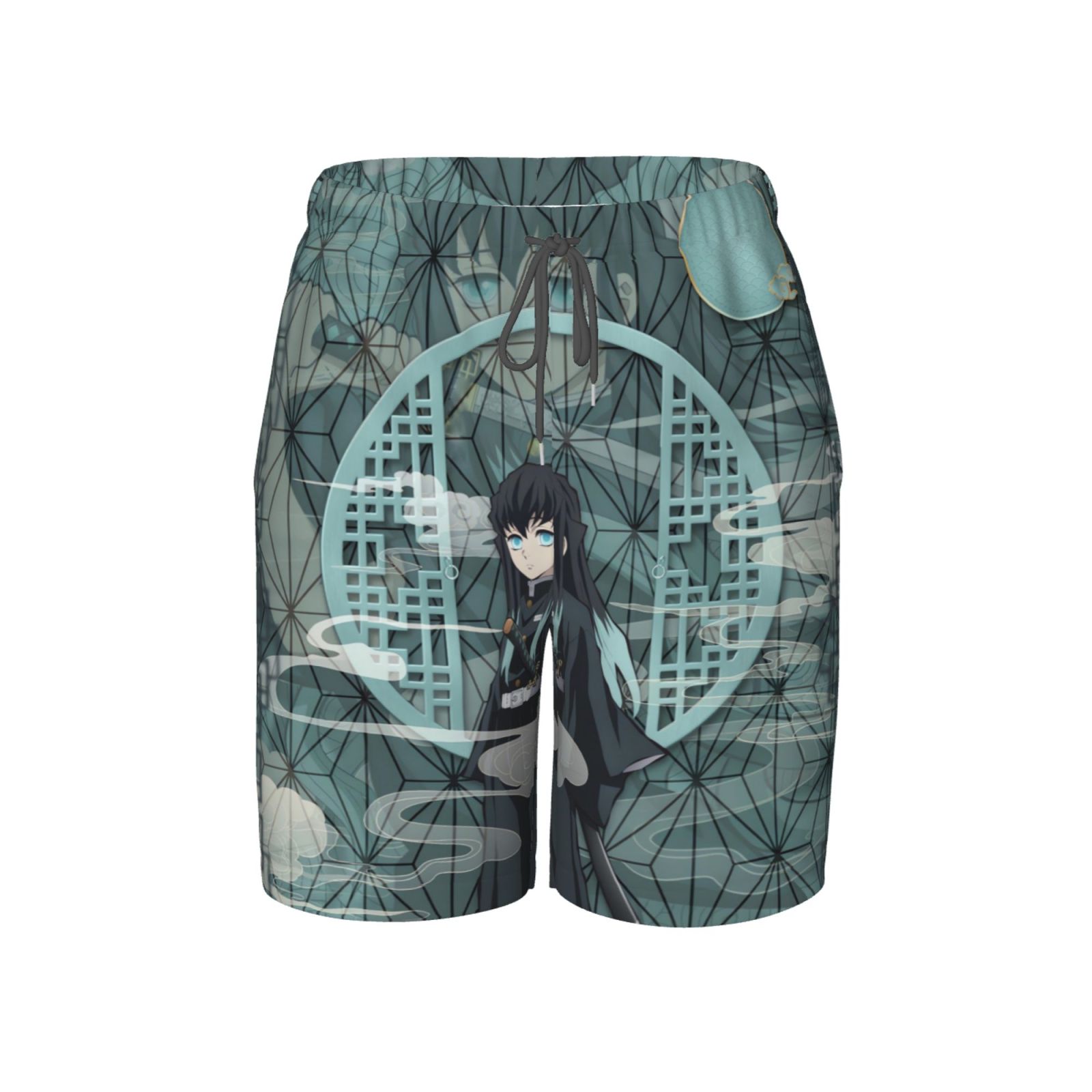 Demon Slayer Muichiro Tokito Boy'S Swim Trunks Quick Dry Board Shorts ...