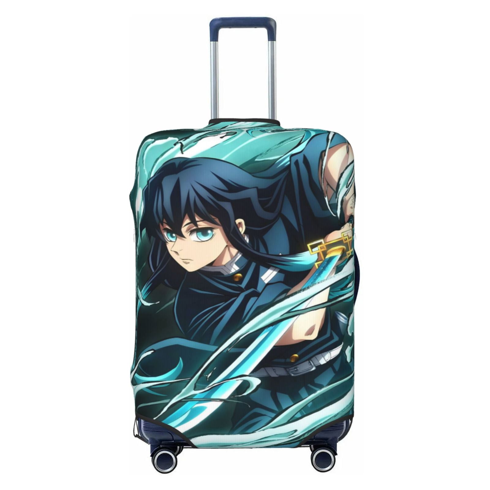 Demon Slayer Muichiro Tokito Cartoon Luggage Covers,Travel Suitcase ...