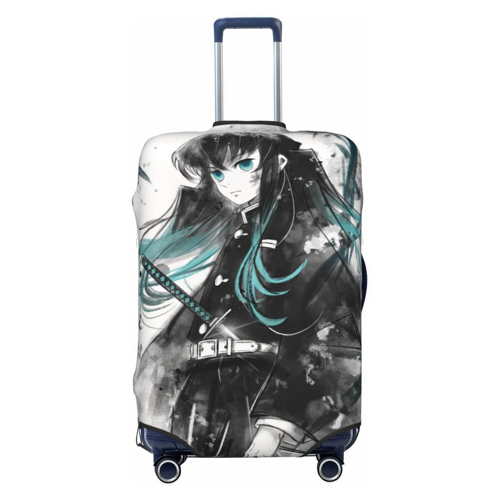 Demon Slayer Muichiro Tokito Cartoon Luggage Covers,Travel Suitcase ...