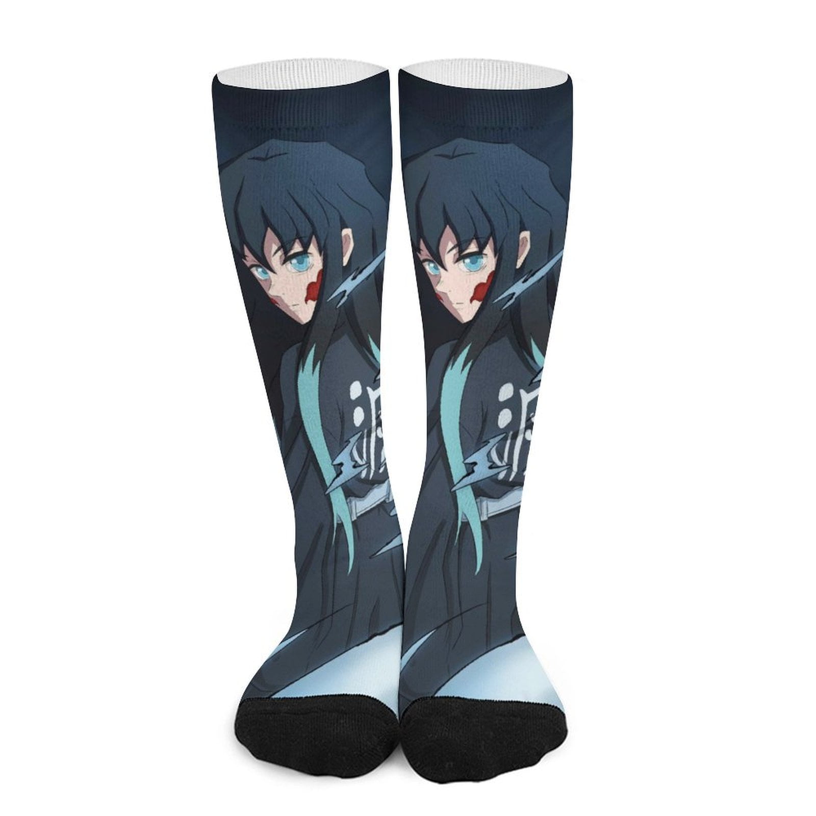 Demon Slayer Muichiro Tokito Compression Socks For Women And Men ...