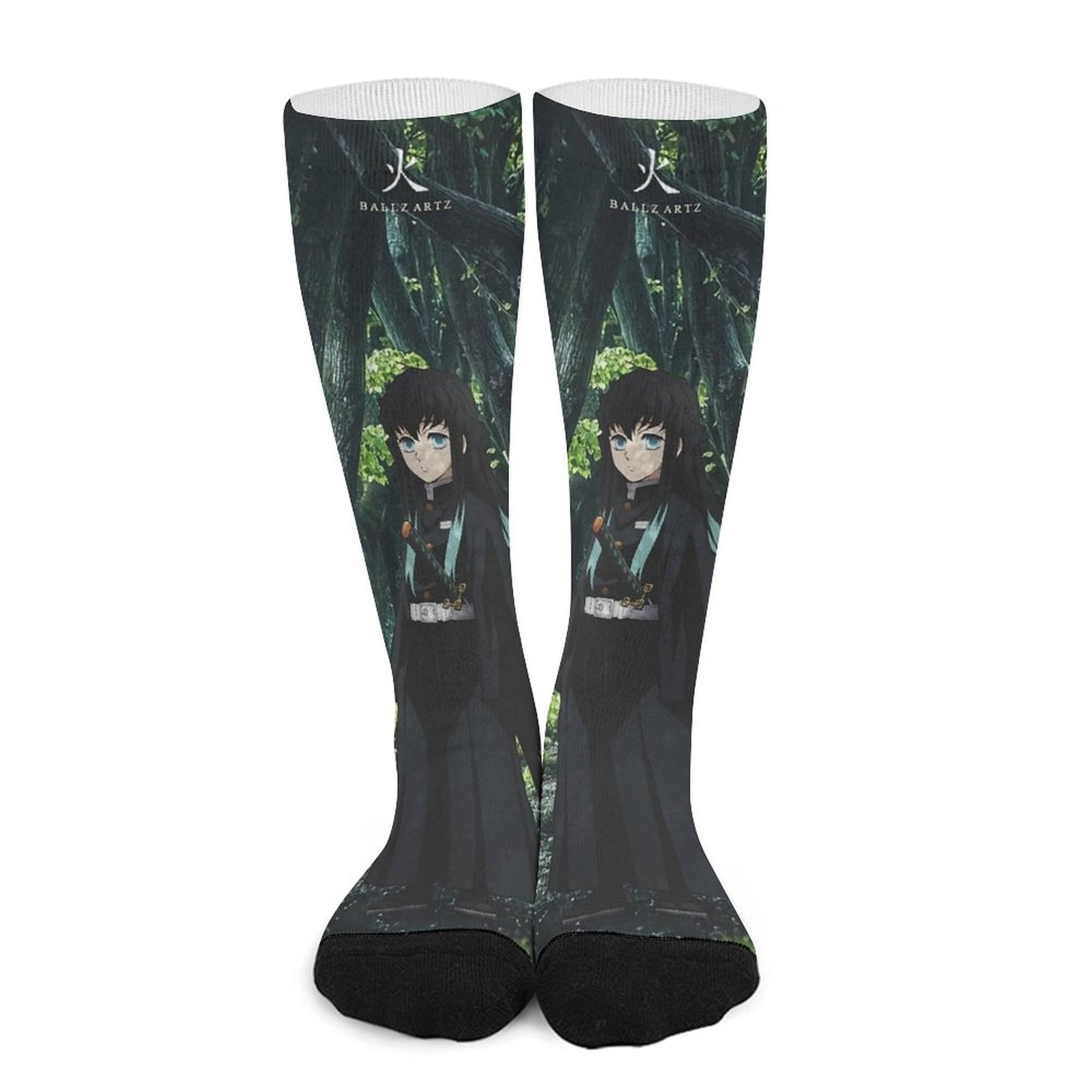 Demon Slayer Muichiro Tokito Compression Socks for Women And Men - Best ...