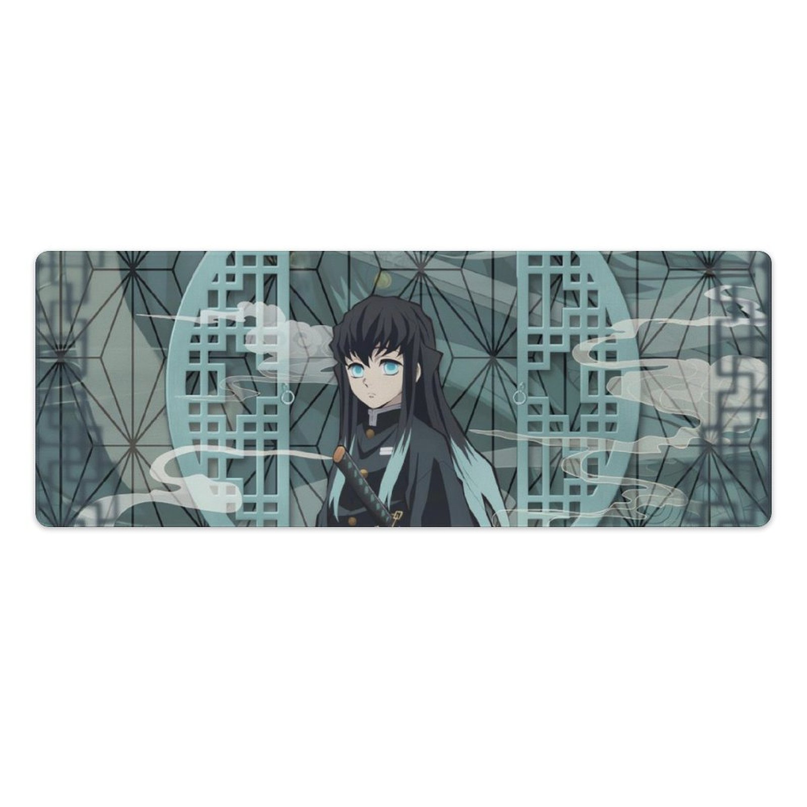 Demon Slayer Muichiro Tokito Desk Mat, Large Mouse Pad Extended Gaming ...