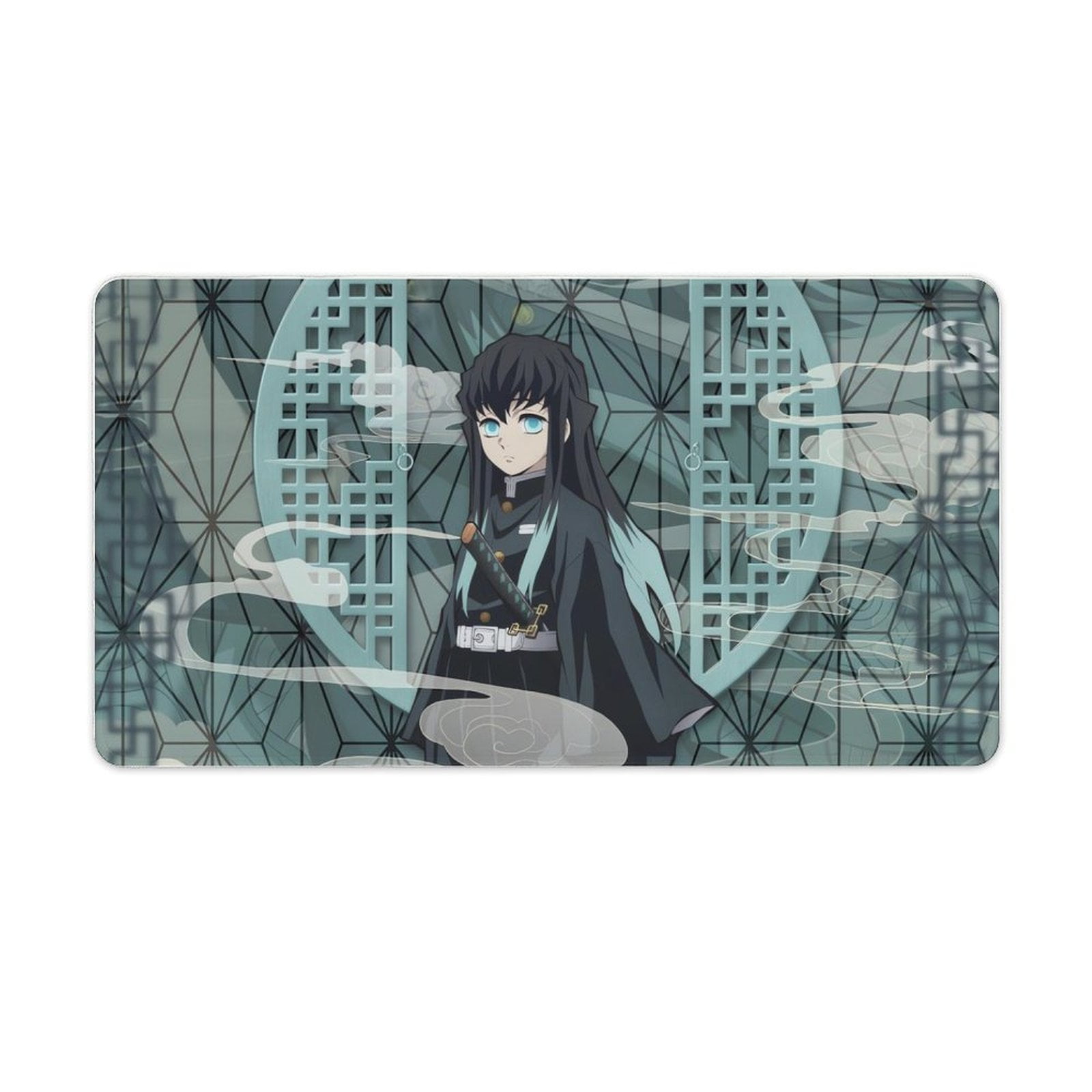 Demon Slayer Muichiro Tokito Desk Mat, Large Mouse Pad Extended Gaming ...