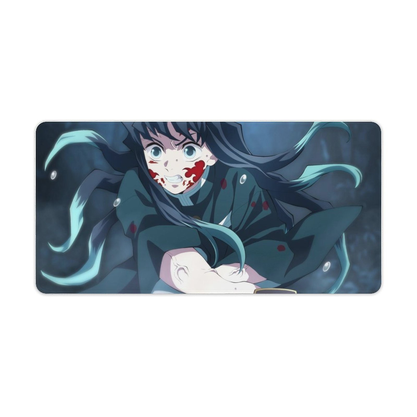 Demon Slayer Muichiro Tokito Desk Mat, Large Mouse Pad Extended Gaming ...