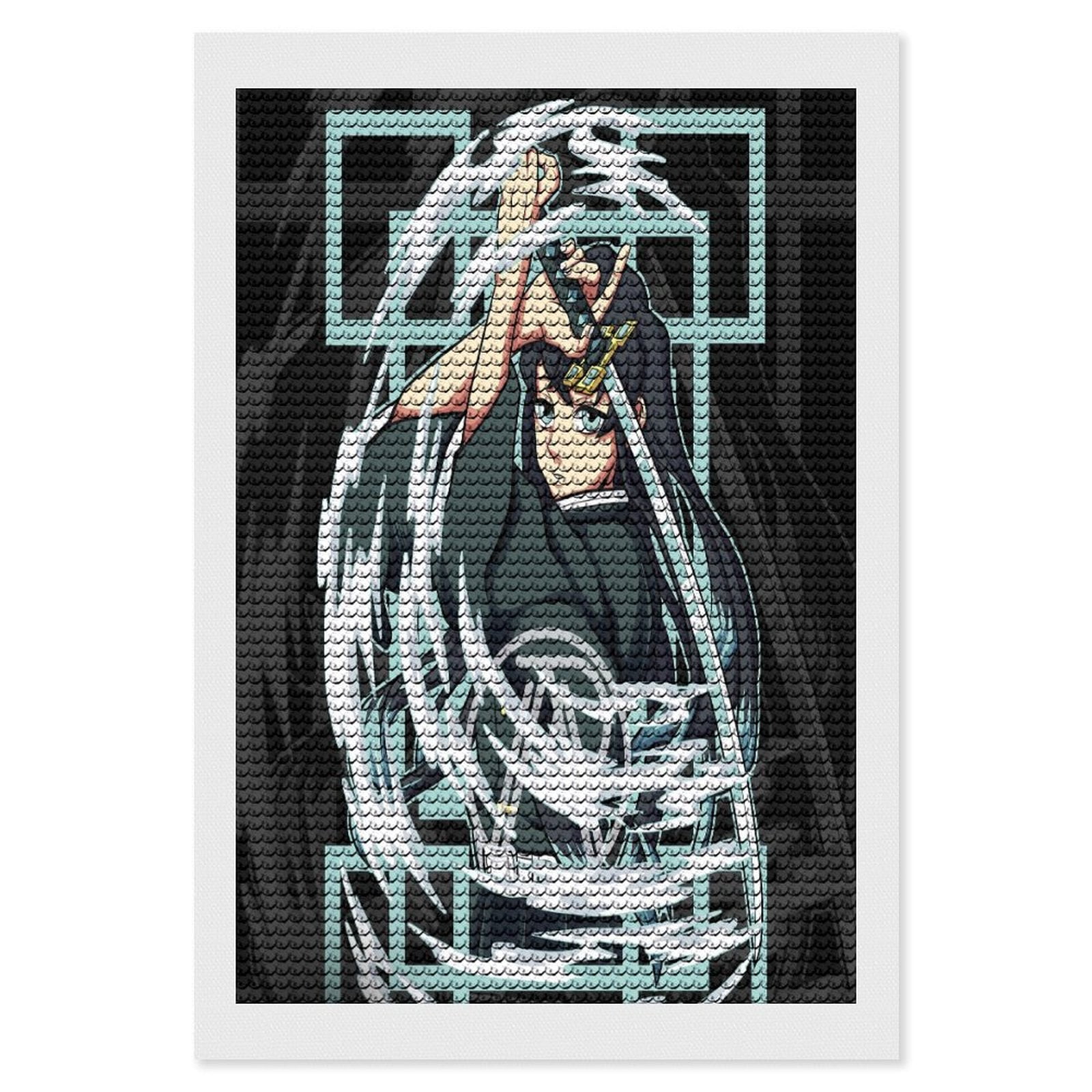 Demon Slayer Muichiro Tokito Diamond Art Kits for Adults 5D Diamond Art ...