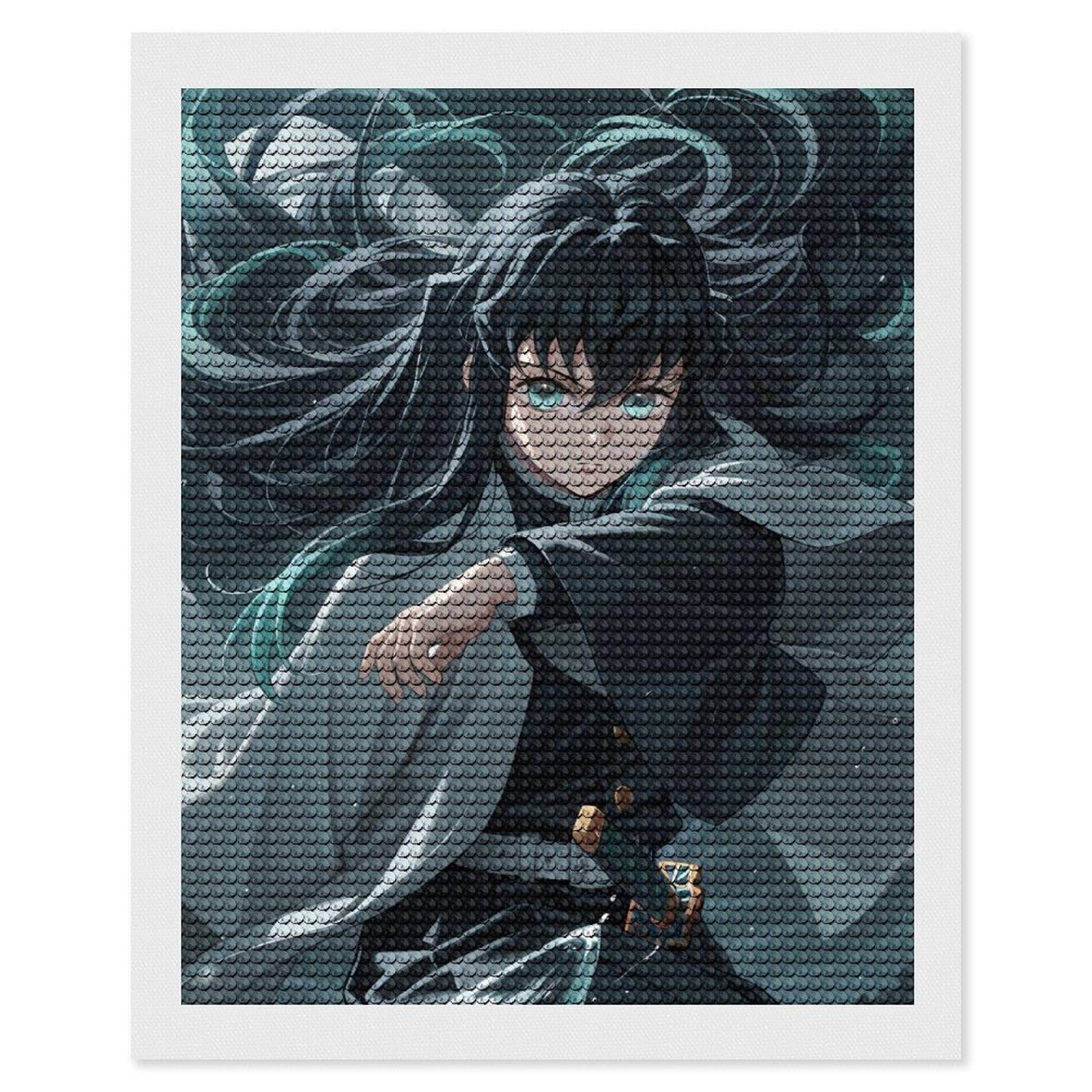 Demon Slayer Muichiro Tokito Diamond Art Kits for Adults 5D Diamond Art ...