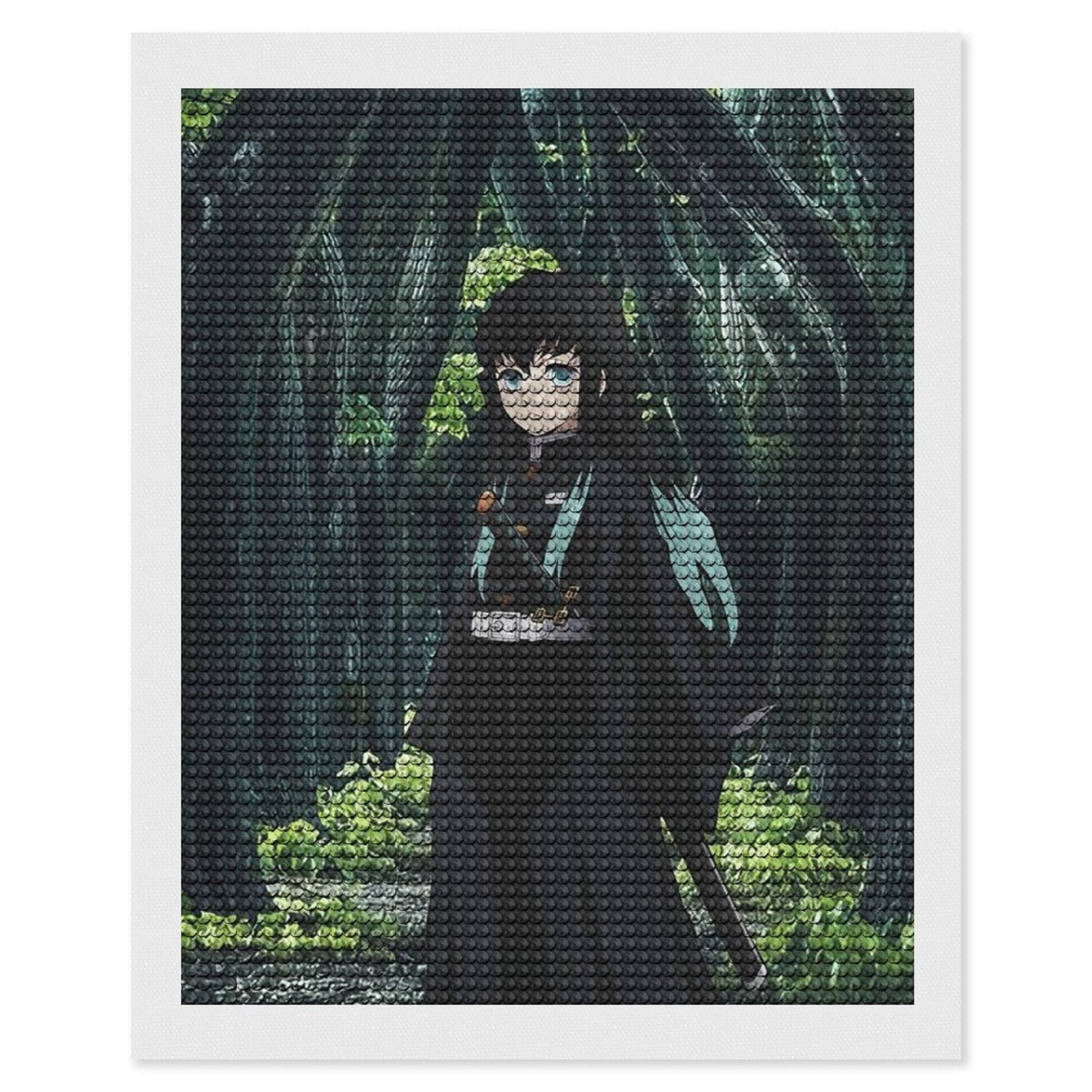 Demon Slayer Muichiro Tokito Diamond Art Kits for Adults, Diamond Art ...