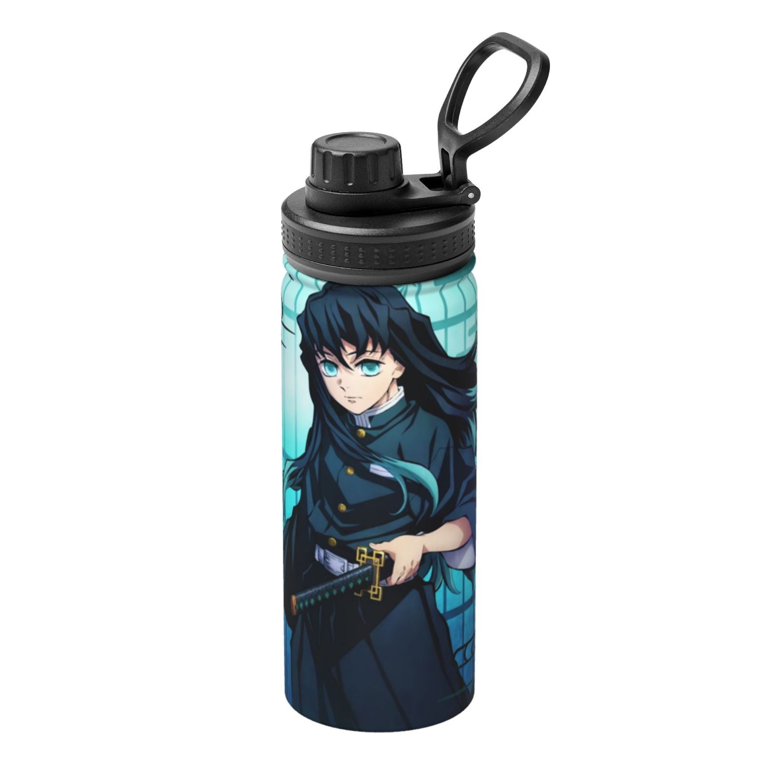 Demon Slayer Muichiro Tokito Insulated Water Bottle, 18OZ Stainless ...