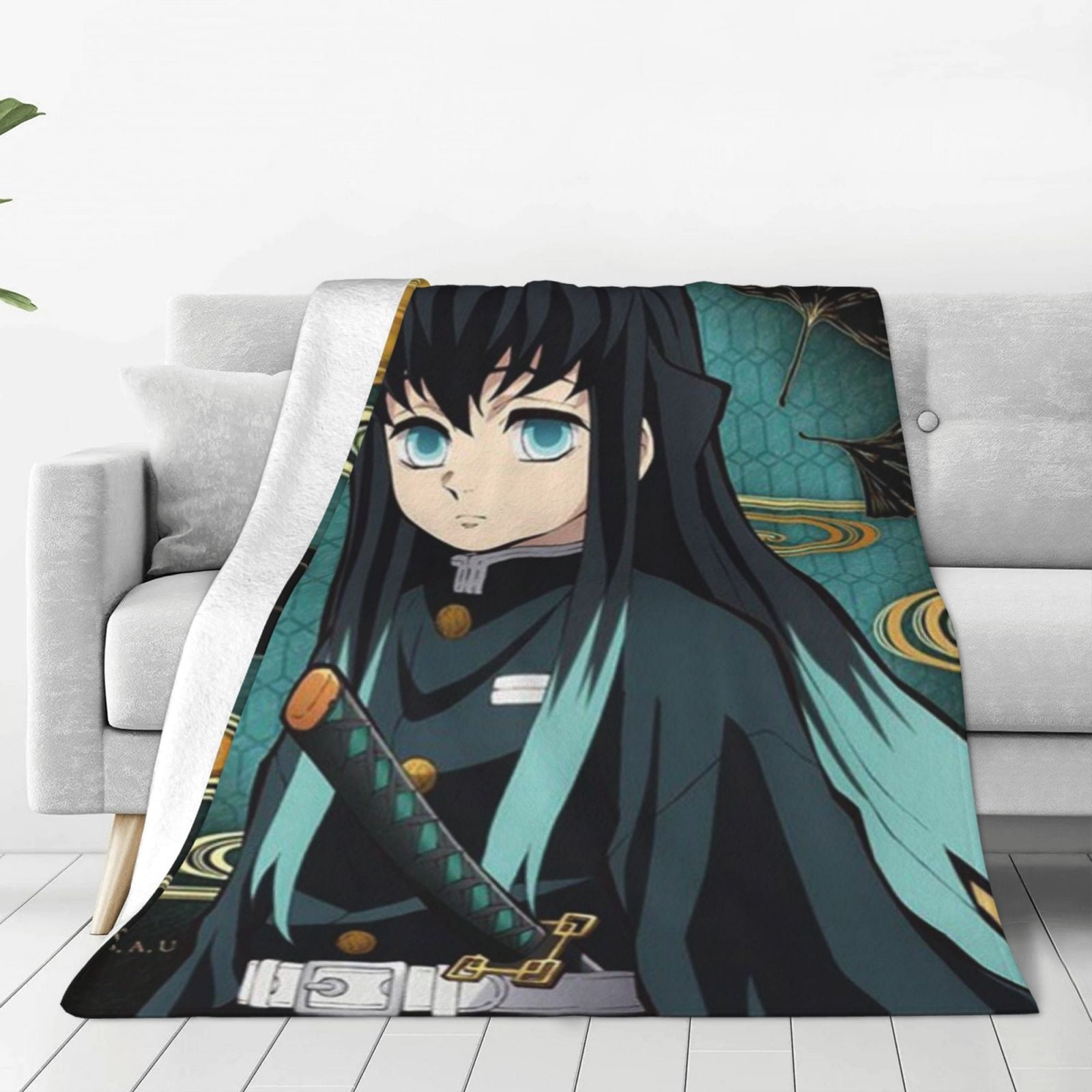 Demon Slayer Muichiro Tokito Kids Adults Ultra-Soft Micro Fleece ...