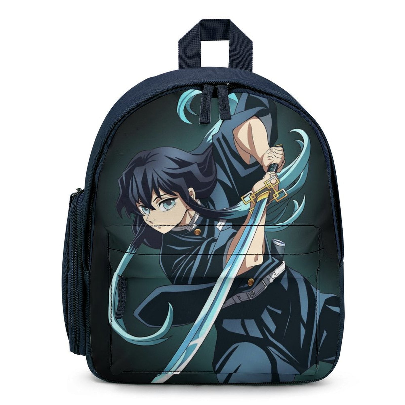 Demon Slayer Muichiro Tokito Backpacks Bookbag Casual Daypack Backpacks ...