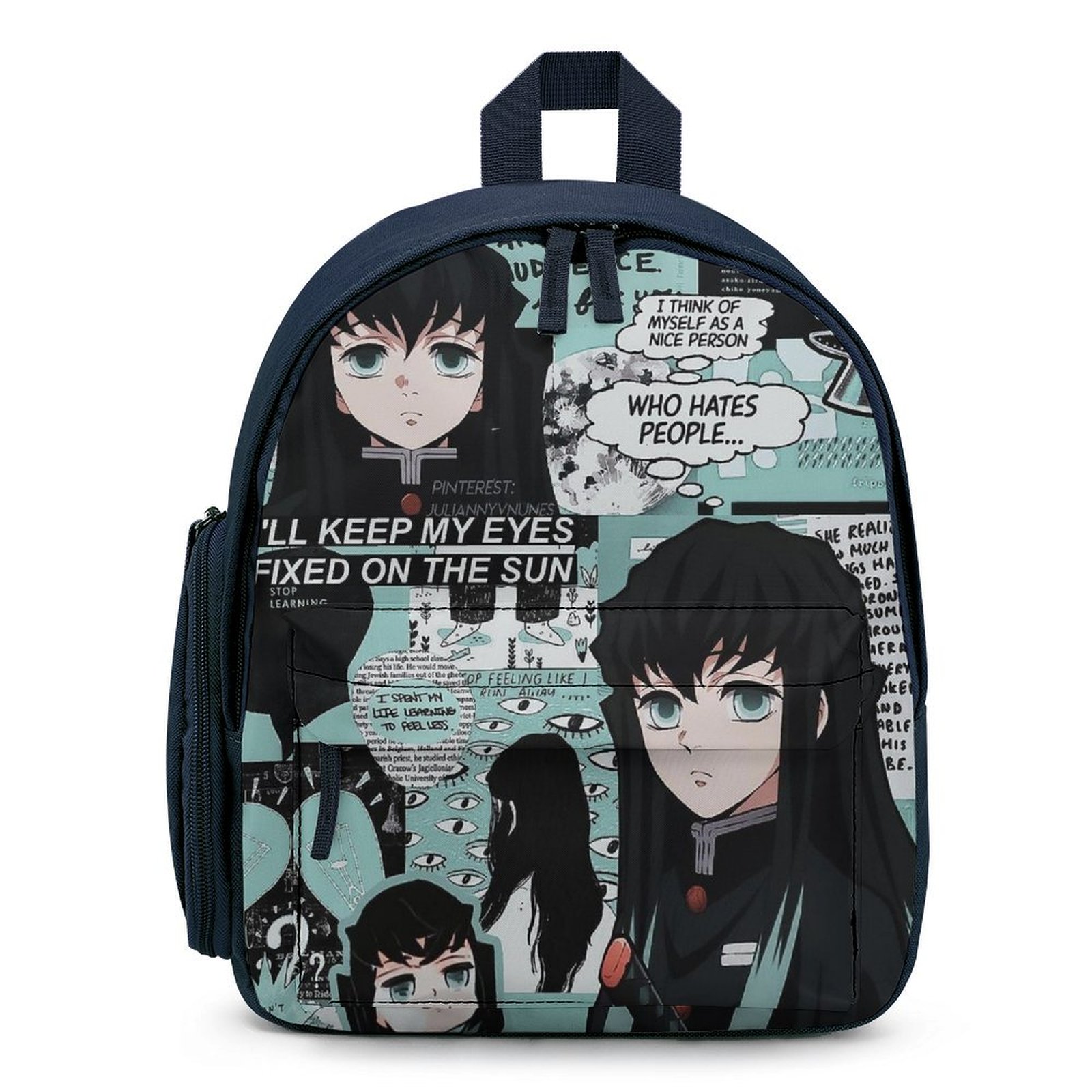 Demon Slayer Muichiro Tokito Kids Backpacks For Girls Boys, Backpack ...